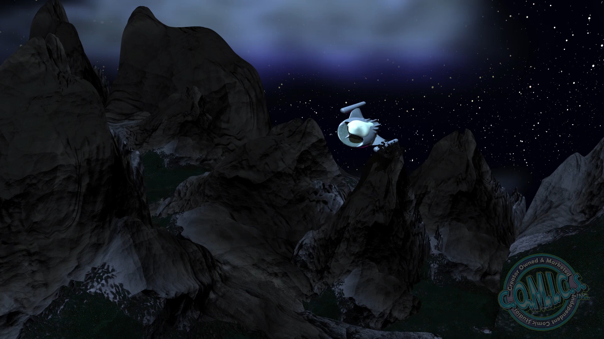 Bill Crabb - Alien crash video