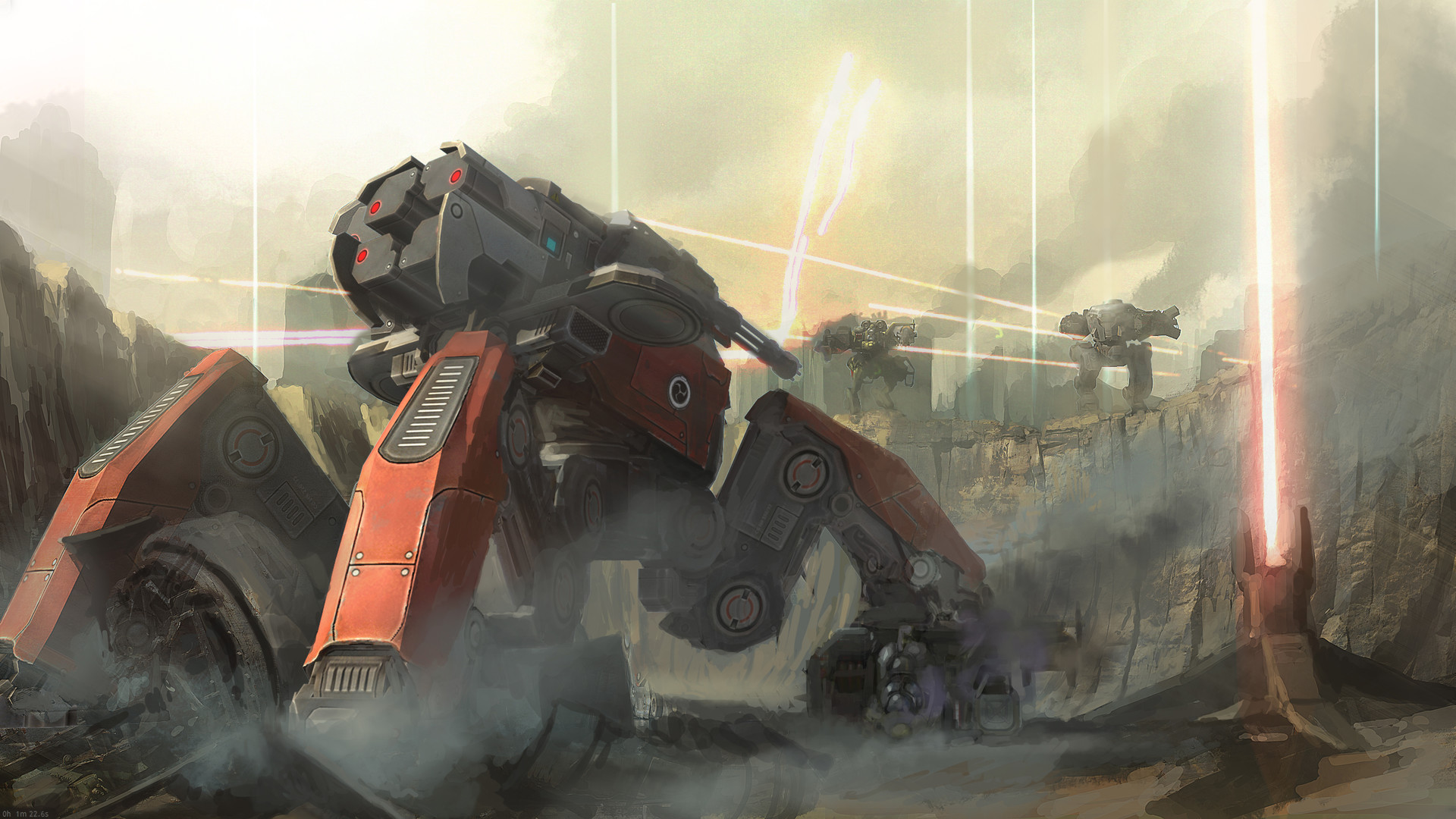 War Robot Concept Art