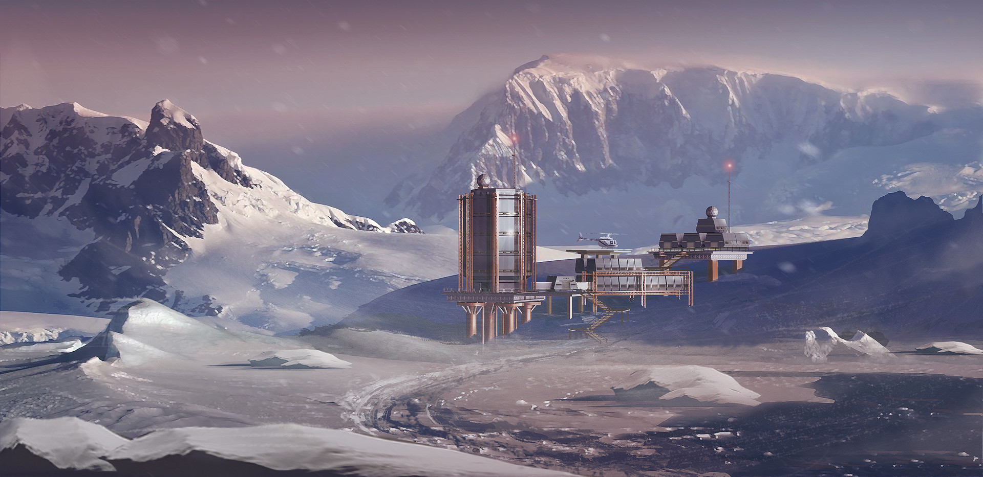 ArtStation - Arctic Research Station