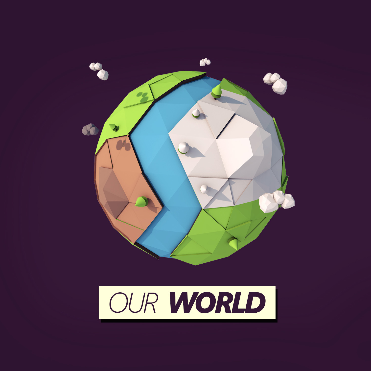 Tharindu L. Pathirana - Low Poly World