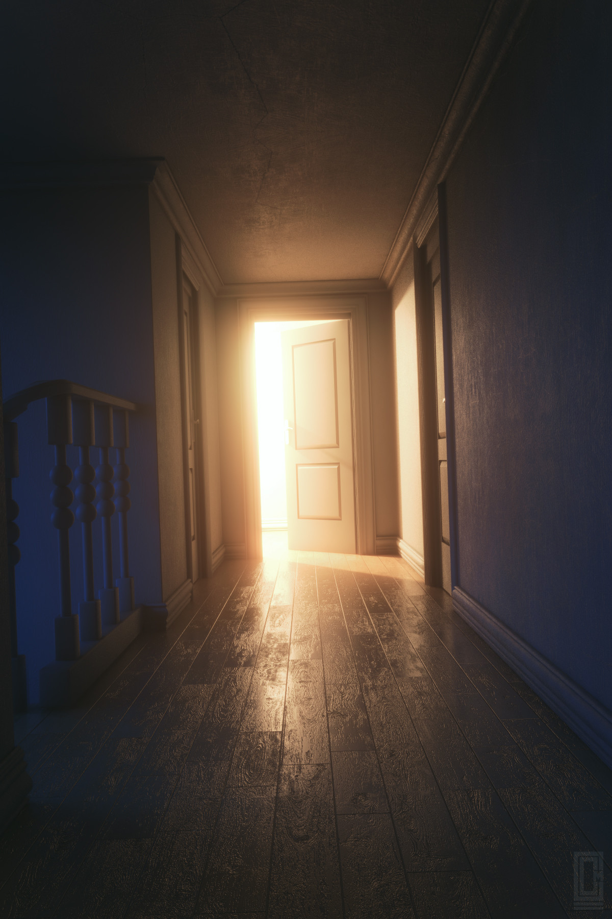 ArtStation - Hallway | Archviz | 3D Render