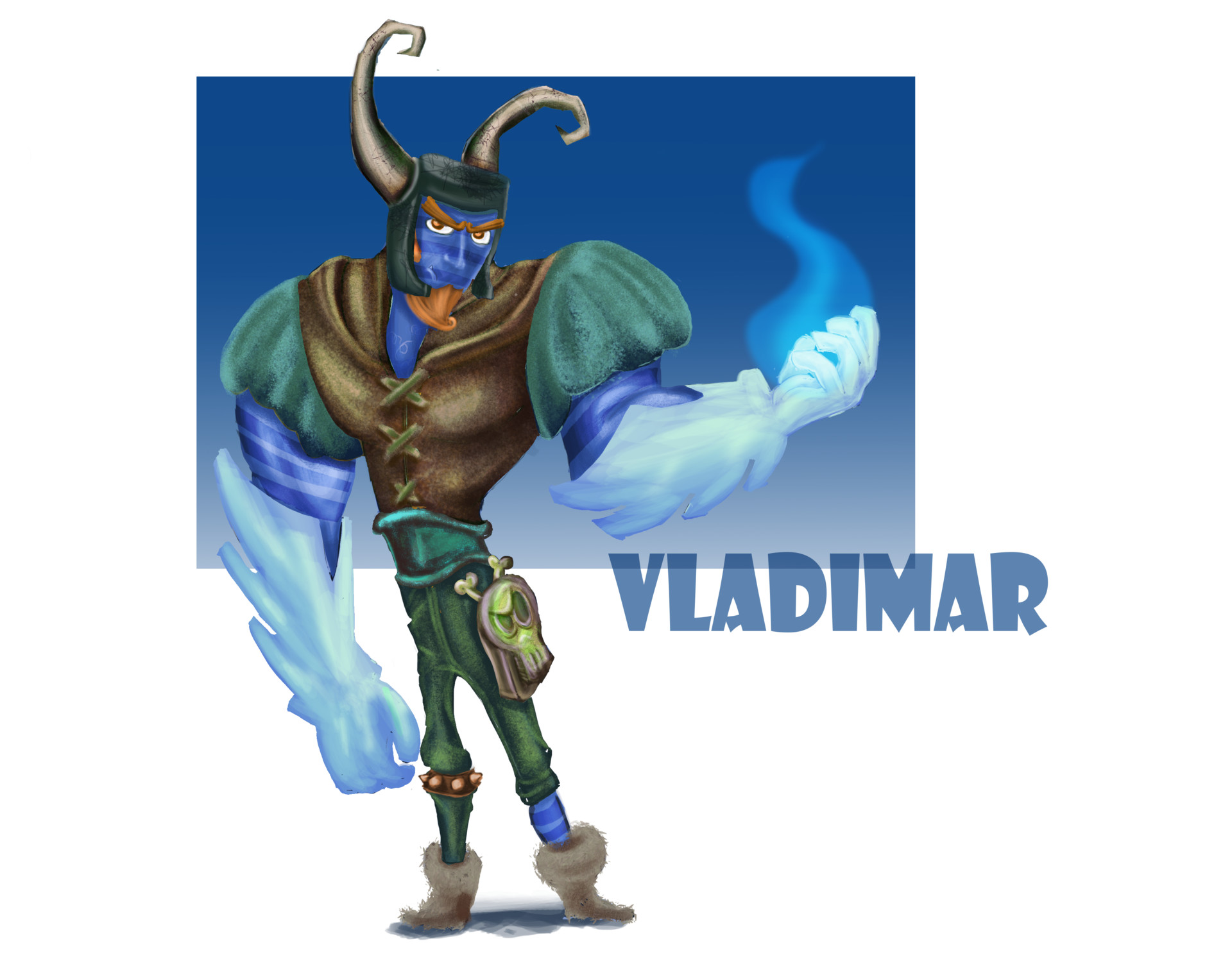 ArtStation - Viking Wizard (Vladimar), Audrey Everett