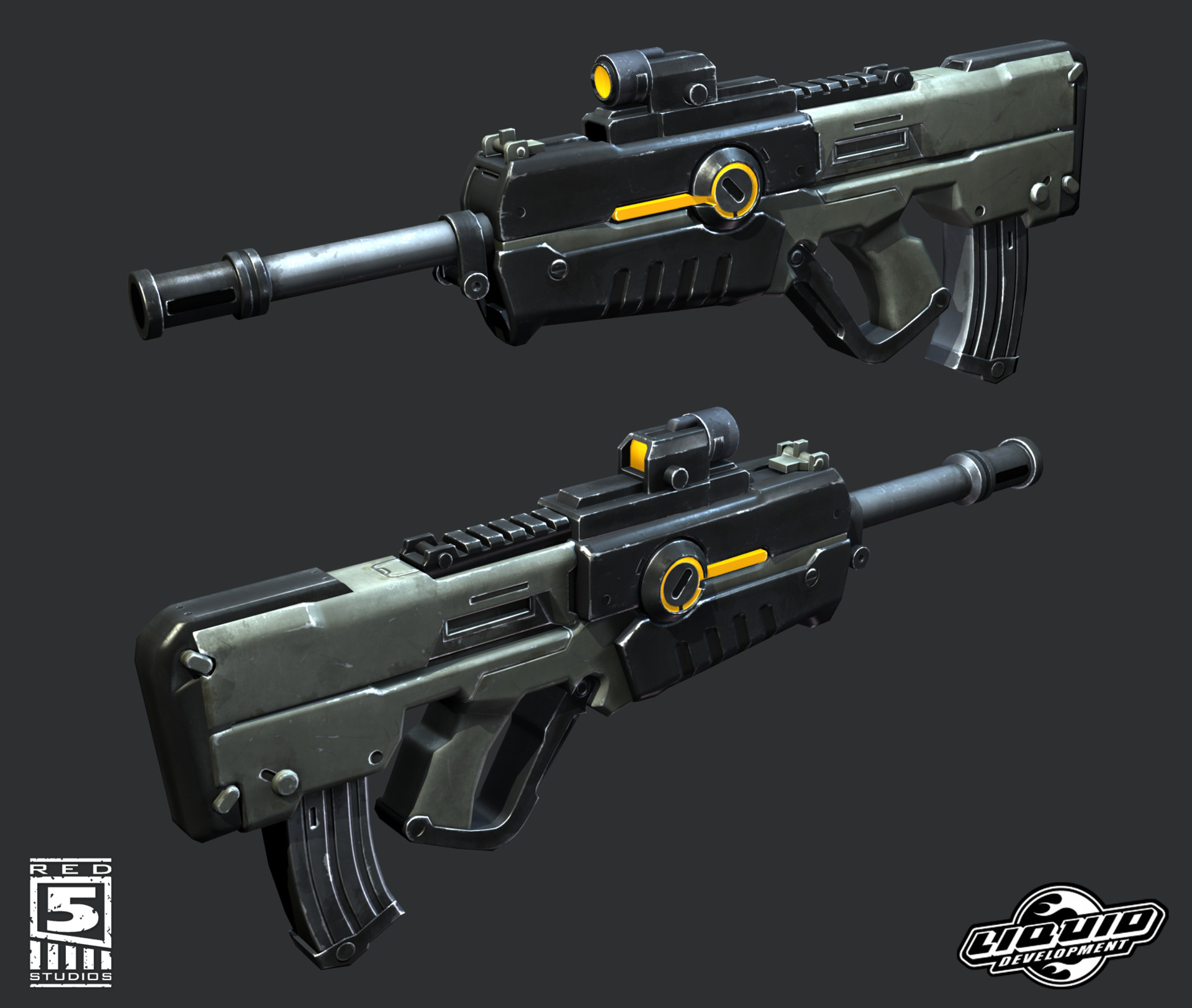 ArtStation - FireFall weapons