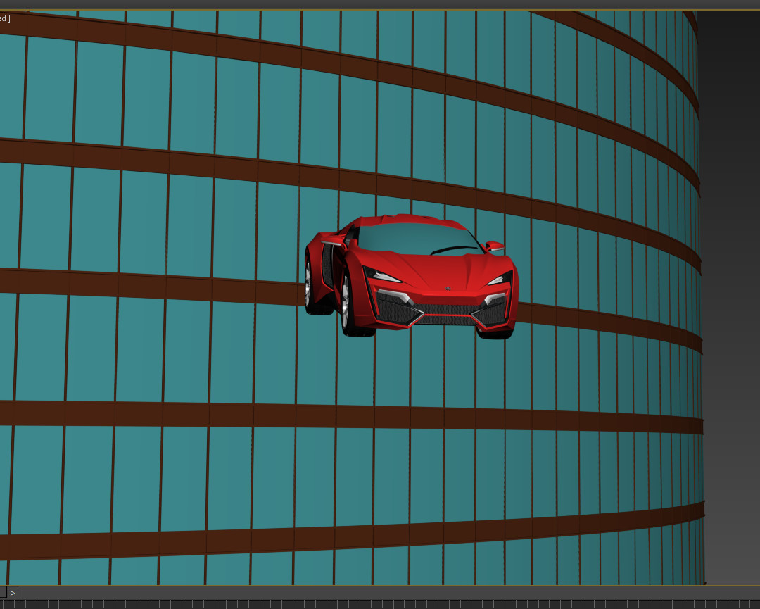 Dany Bullet - Fast and furious 7 jump 3D scene