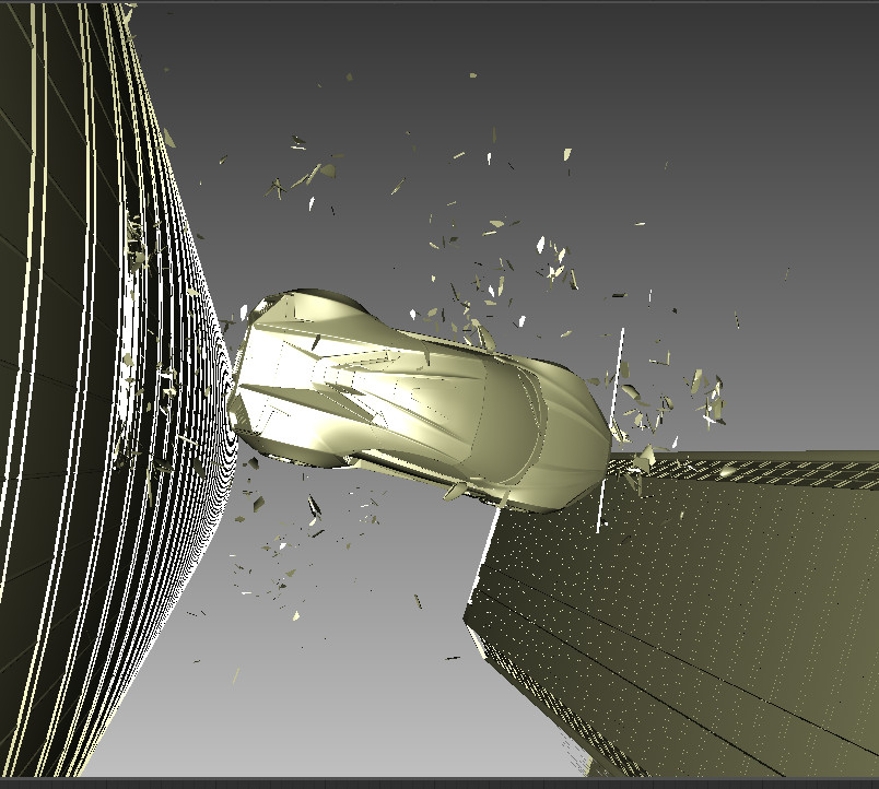 Dany Bullet - Fast and furious 7 jump 3D scene