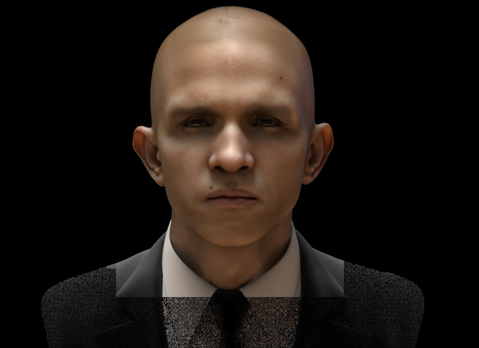 Marcio Rabelo - Self Portrait - Created from a scan