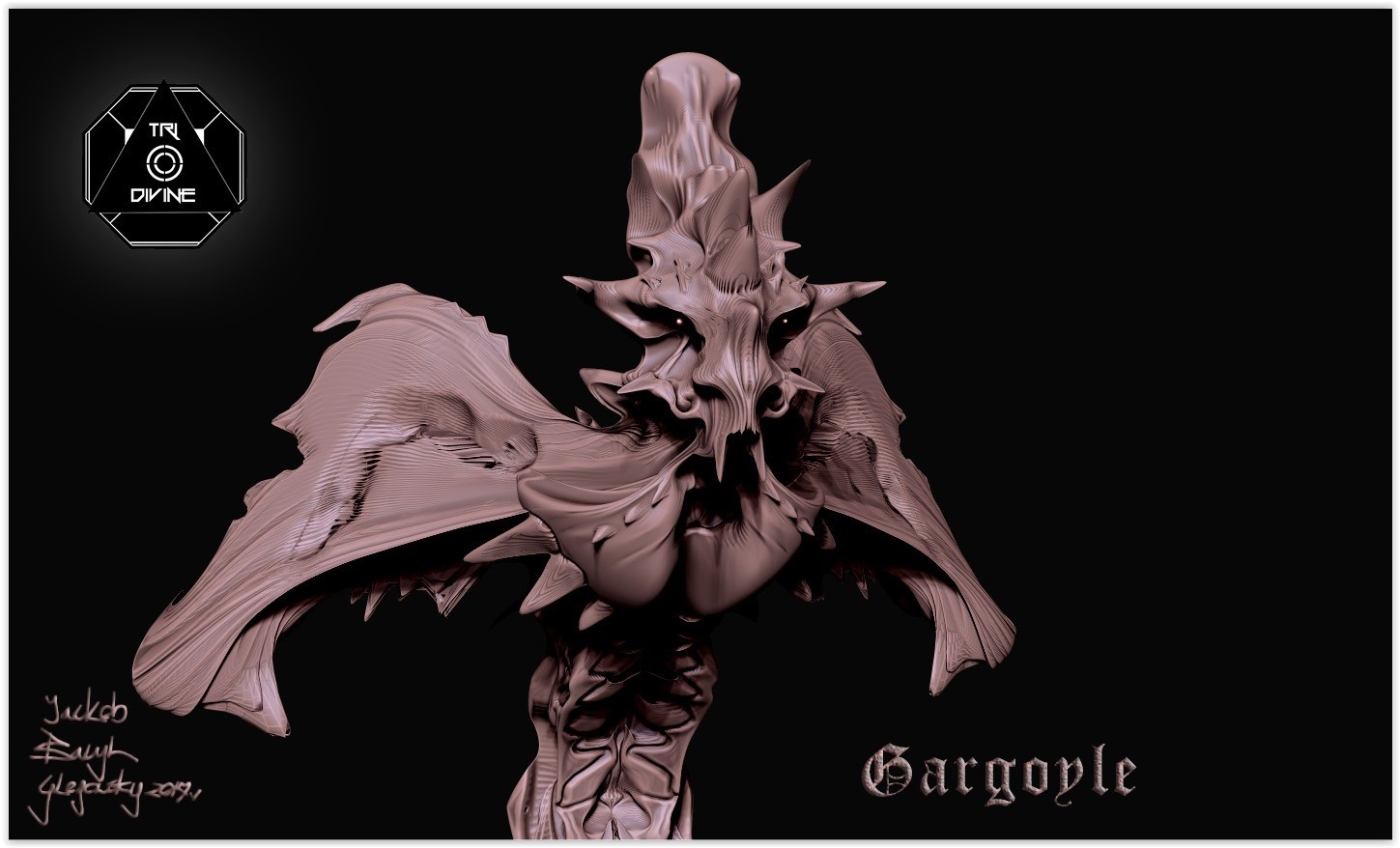 ArtStation - Gargoyle (Monster 2)