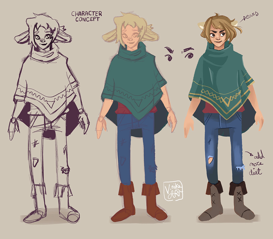 ArtStation - Character concept - Adventurer