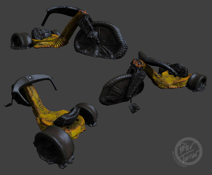 ArtStation - Melted Weyland-Yutani Corp. Big Wheel for Aliens Colonial ...