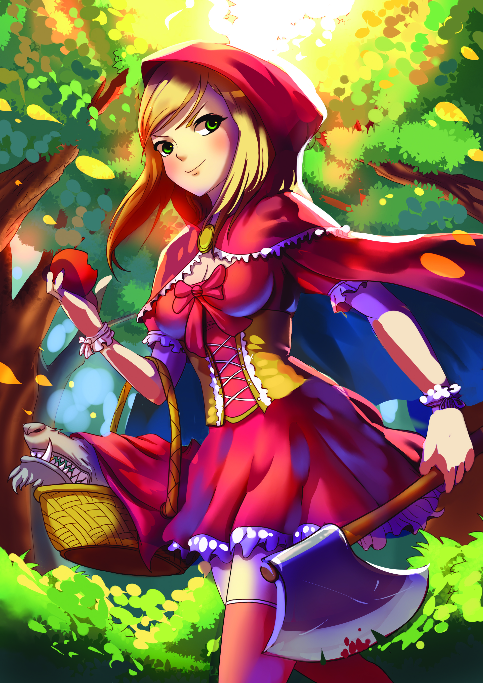 ArtStation - My red riding hood