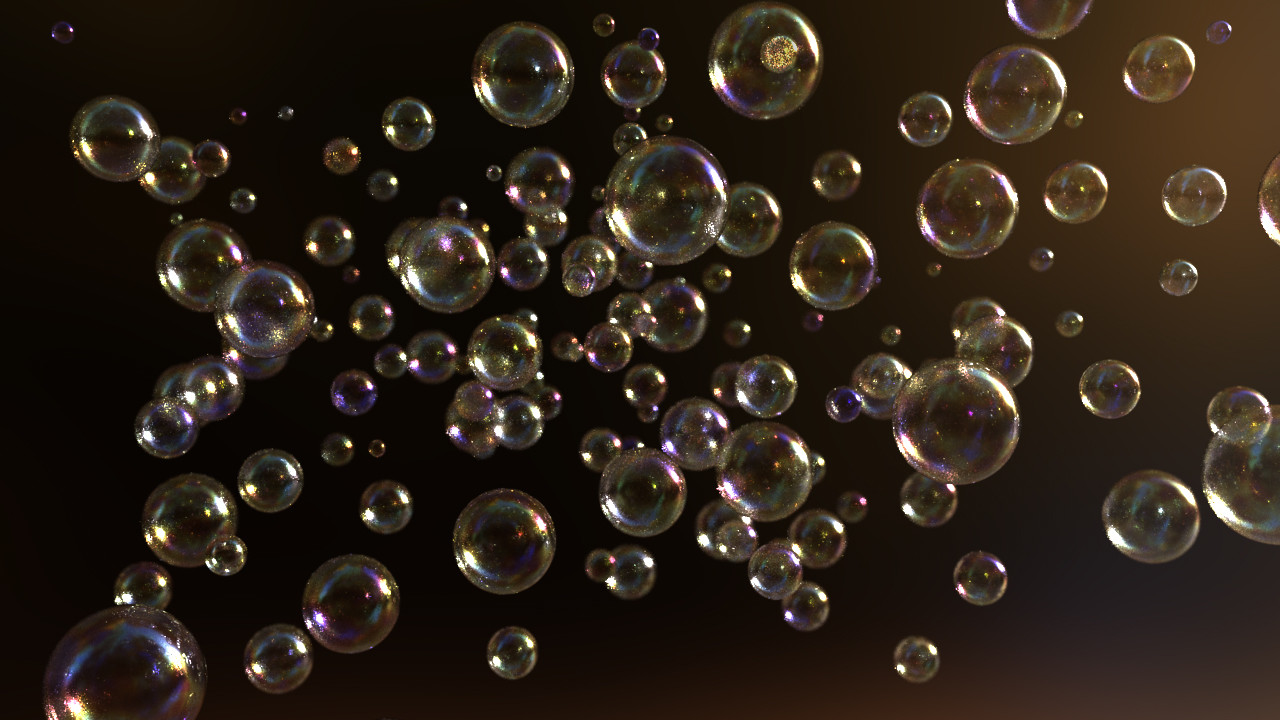 ArtStation - Renderman 21 Bubbles