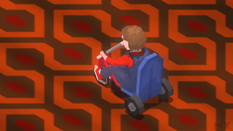 ArtStation - The Shining - animated gif.