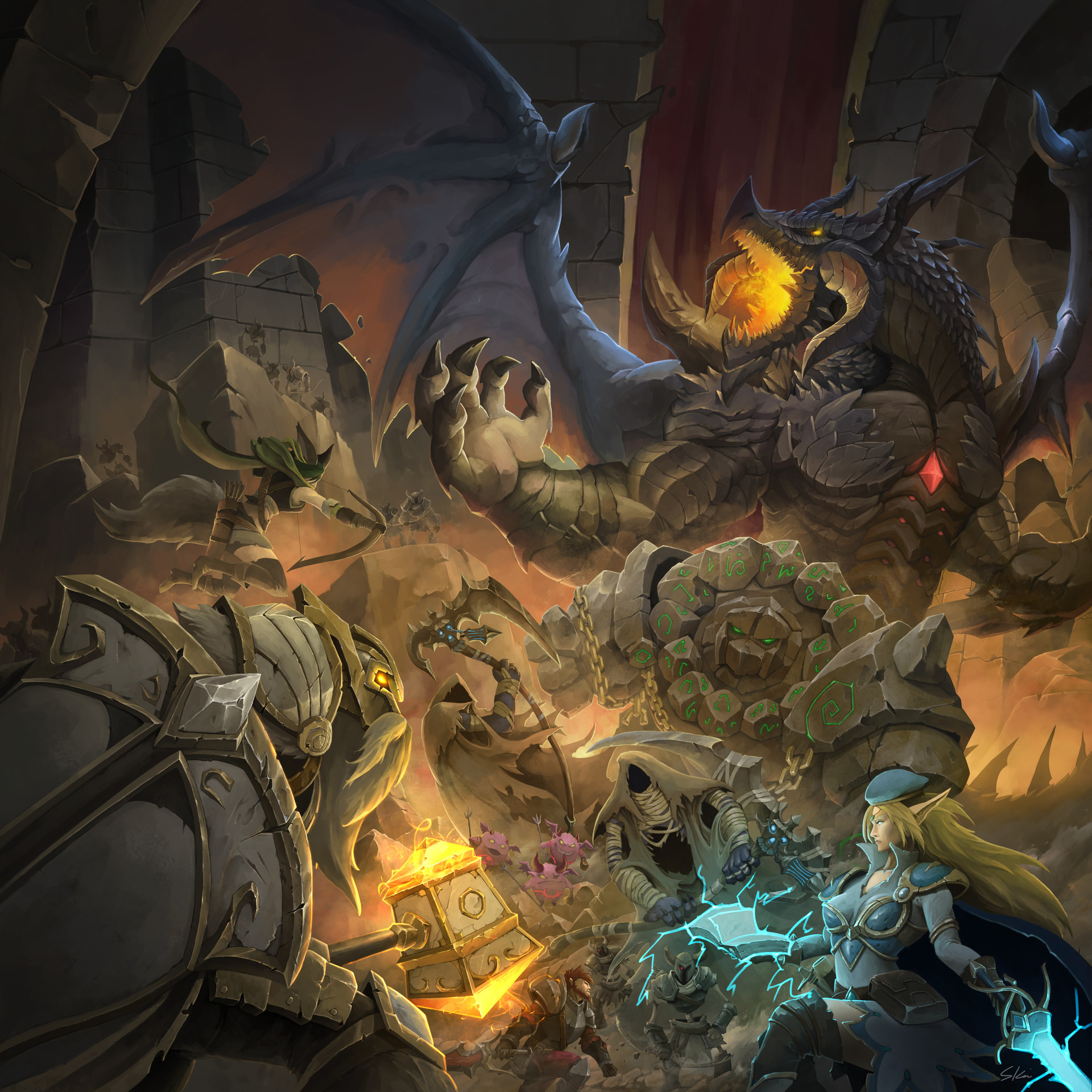 ArtStation - Defense Of The Citadel