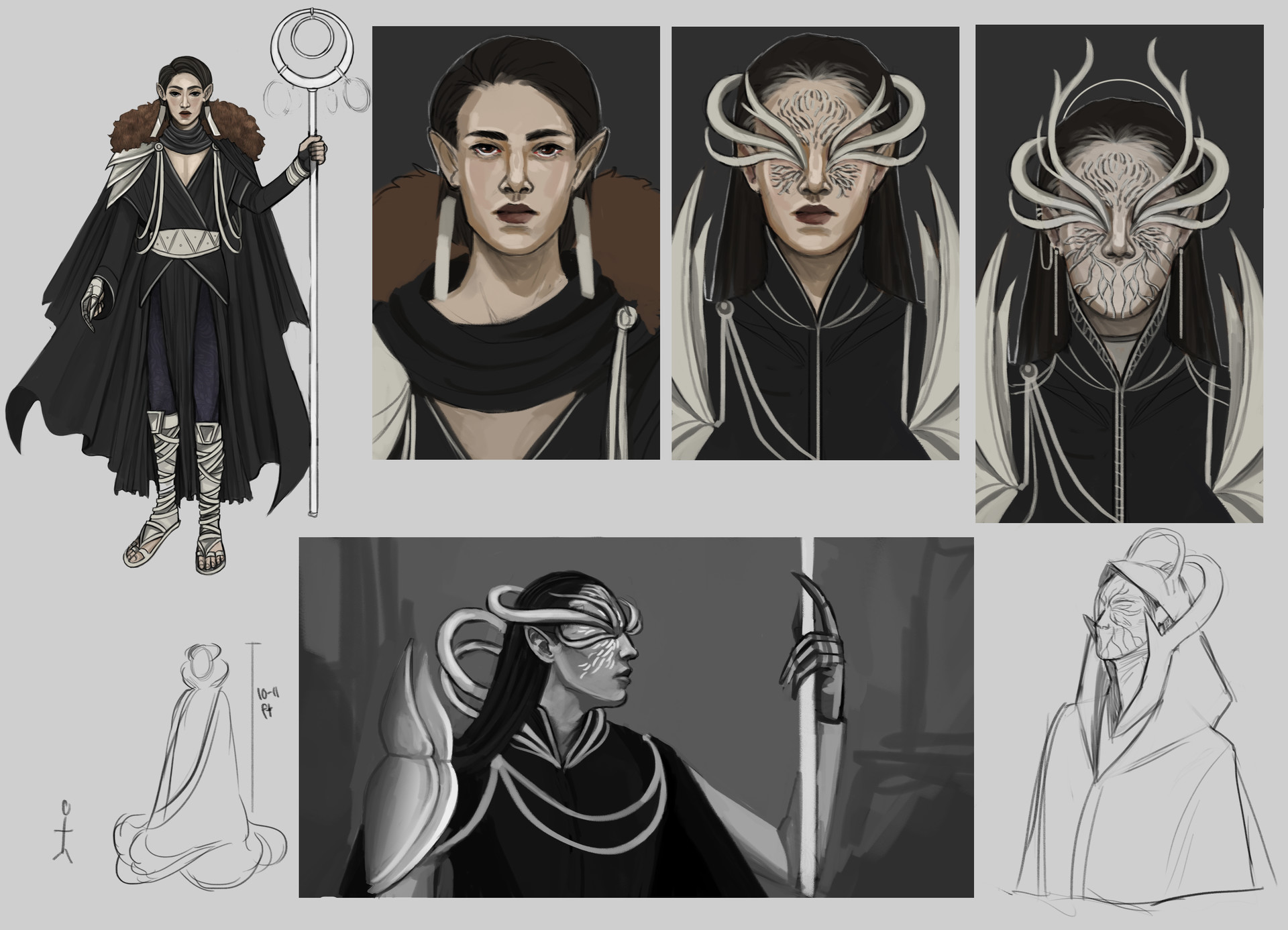 ArtStation - Adlai, God of Justice - Character Development