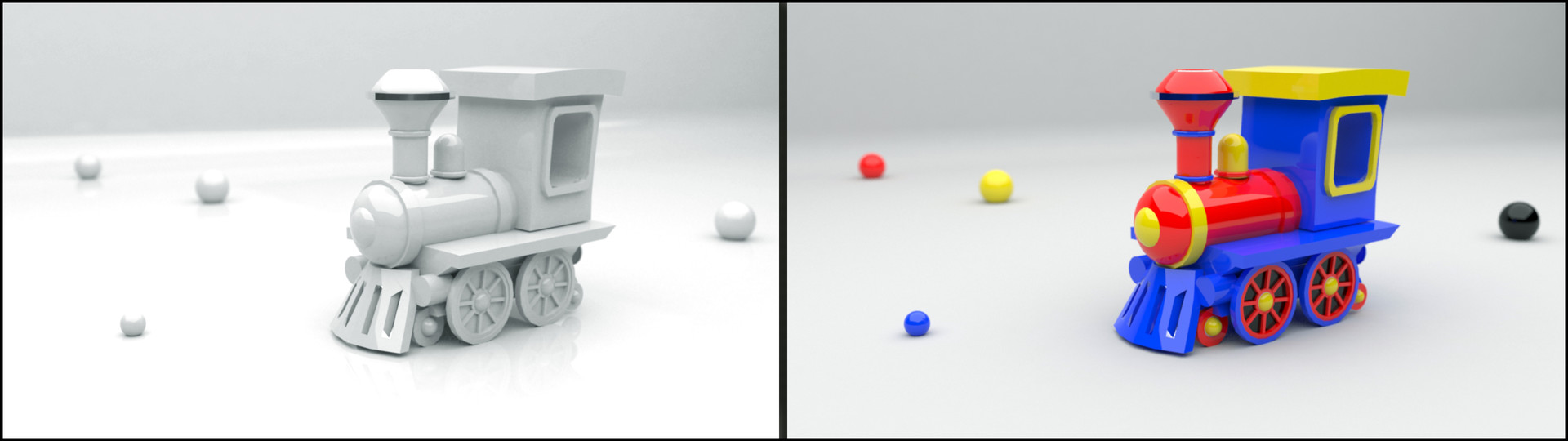 ArtStation - Toy Train