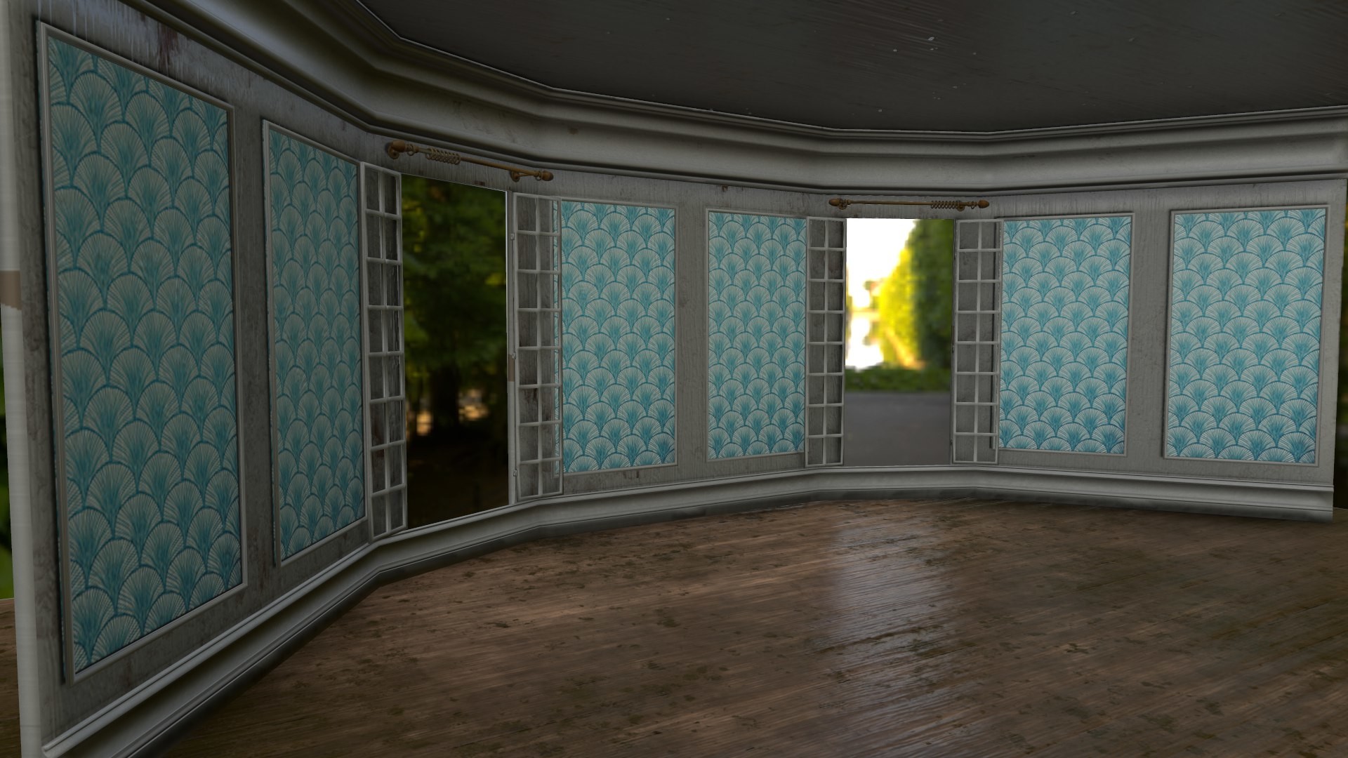 ArtStation - Scene "The set of Le Spectre de la Rose"