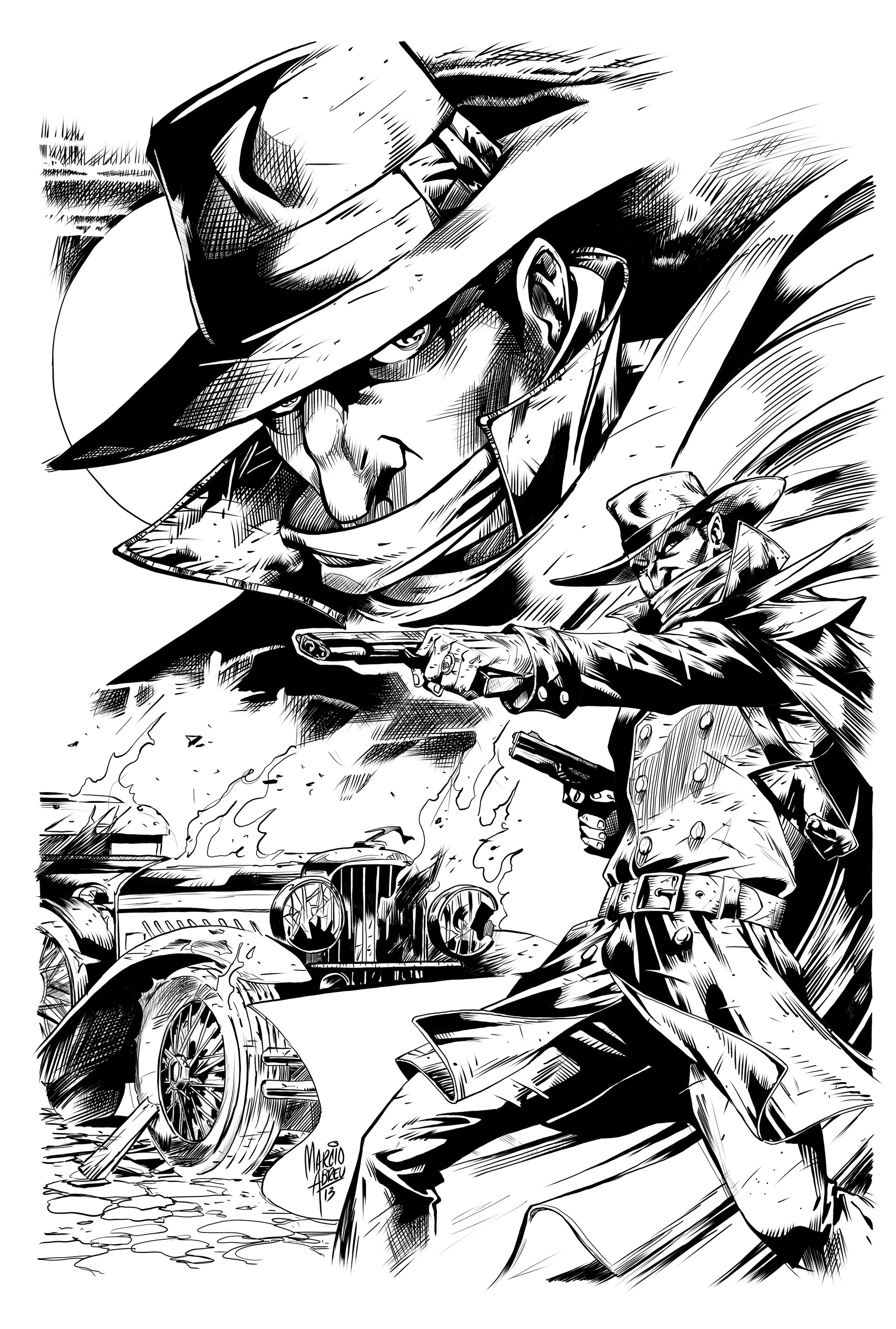 ArtStation - The Shadow by Marcio Abreu