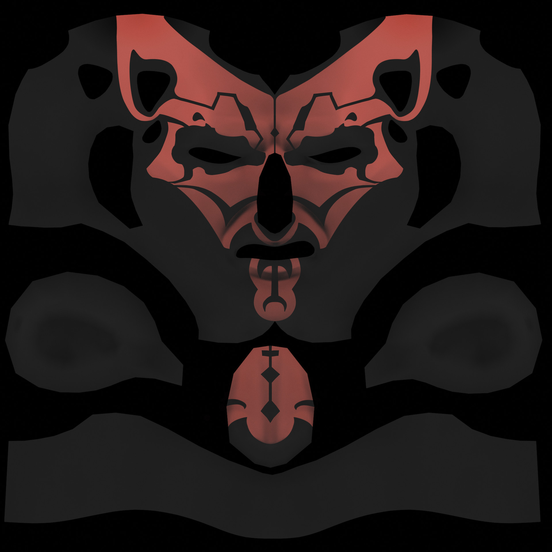 maul face pattern