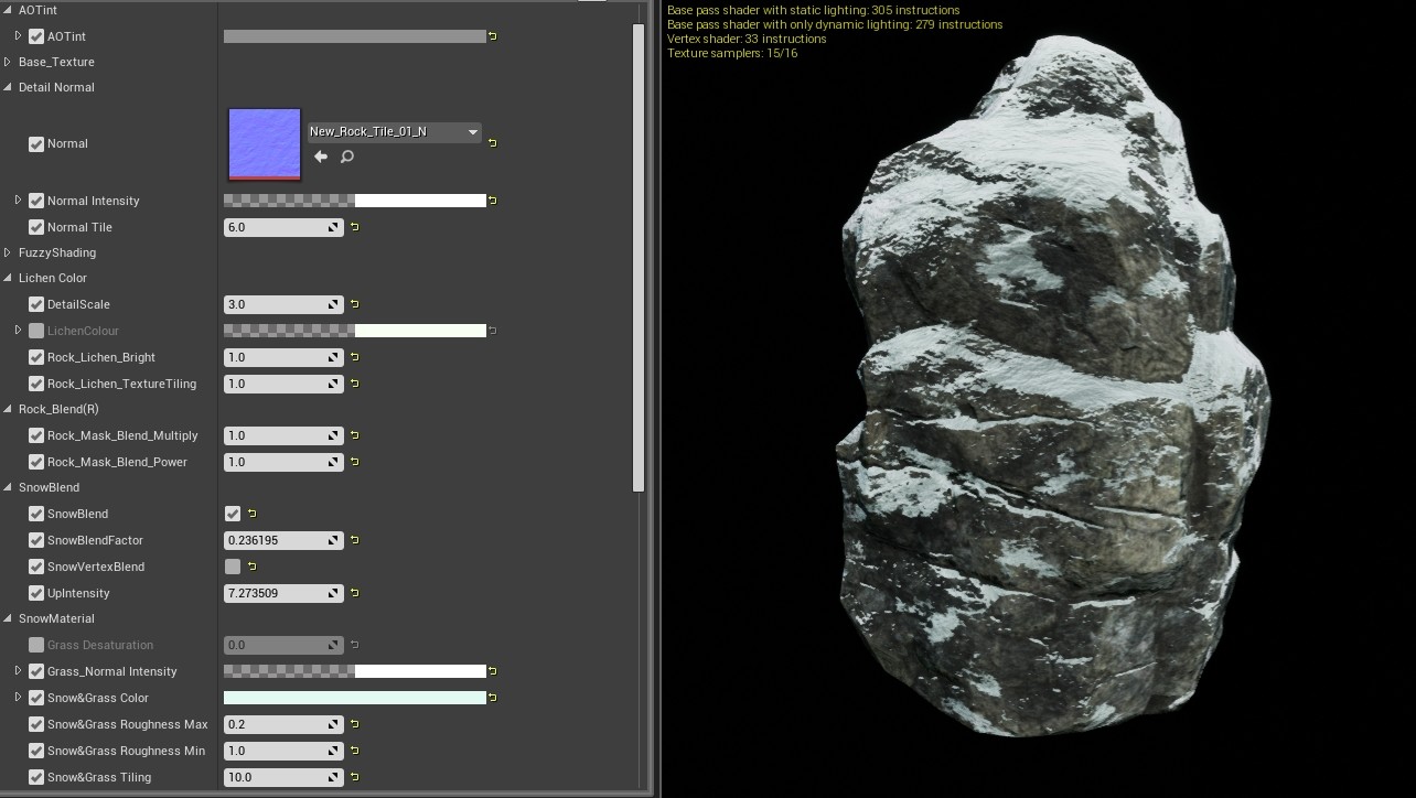 ArtStation - Rock Material