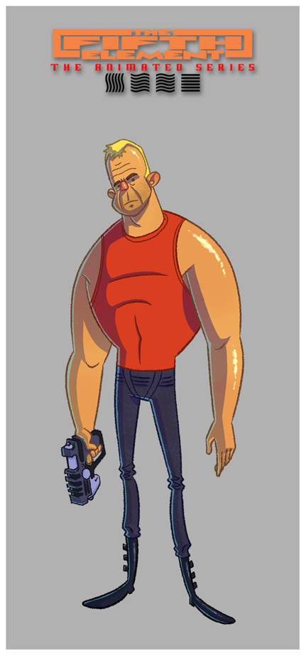 ArtStation - The Fifth Element: The Animated Series