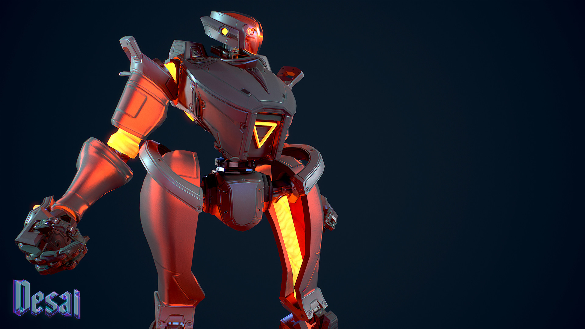 ArtStation - Robots flexing