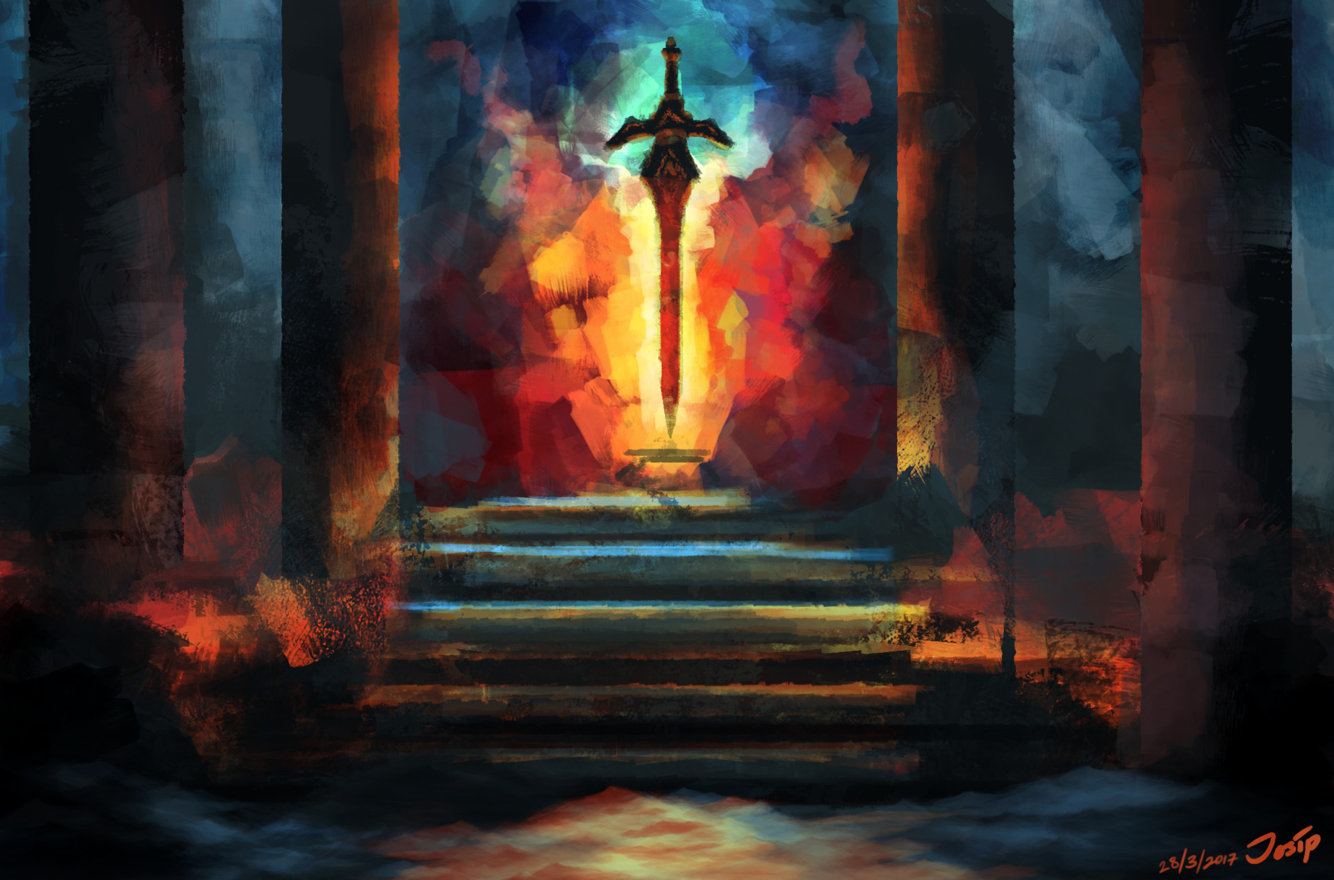 ArtStation - Spitpaint - From the Past