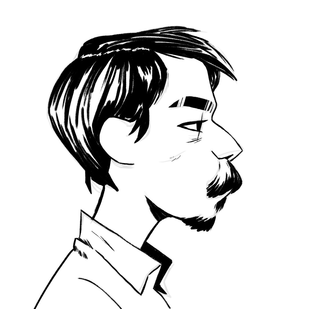 Alexandre Leoni - Portrait (Gorillaz / Jamie Hewlett inspired)