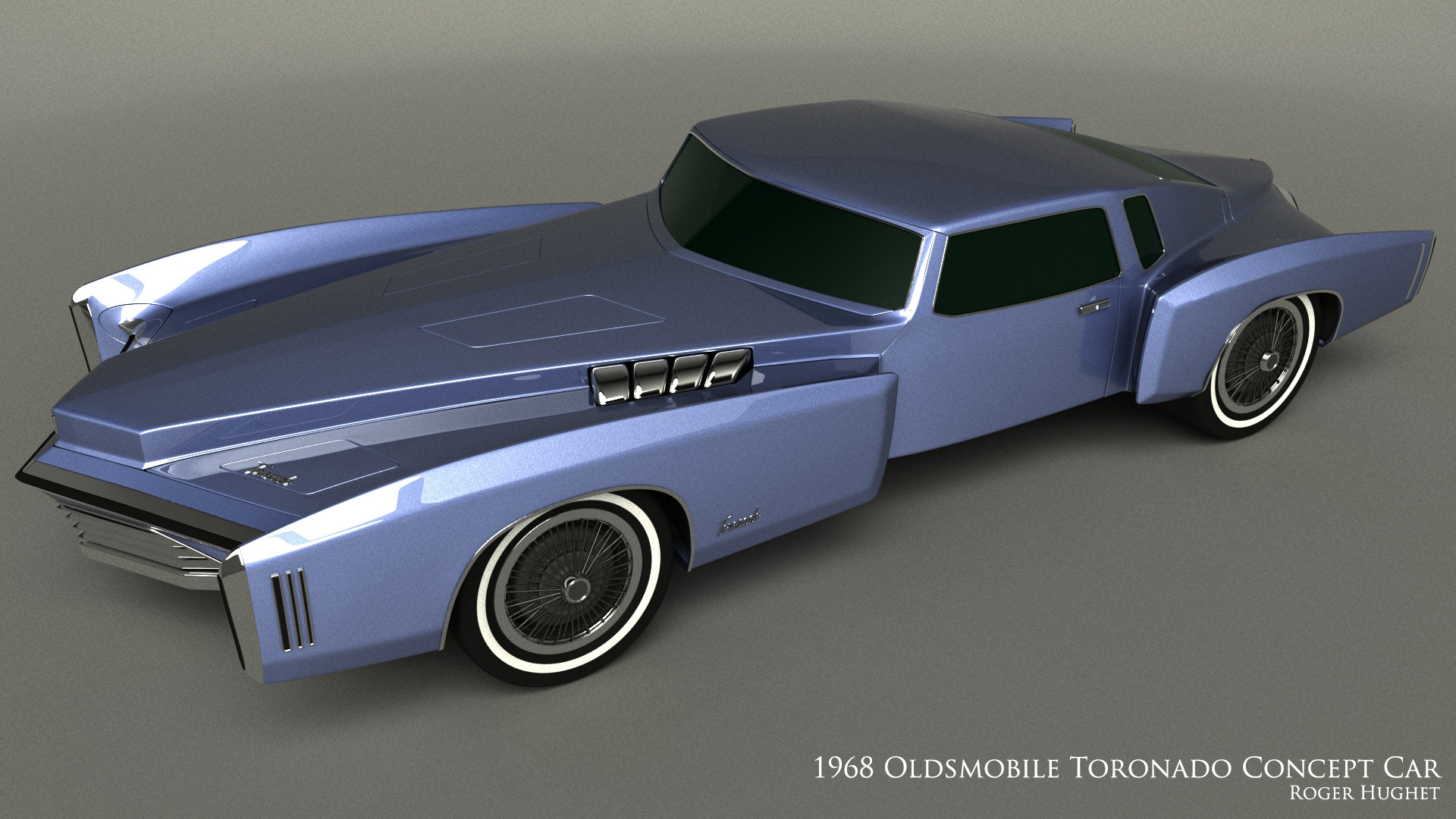 Vic Murillo - 1968 Oldsmobile Toronado Concept Car - Roger Hughet