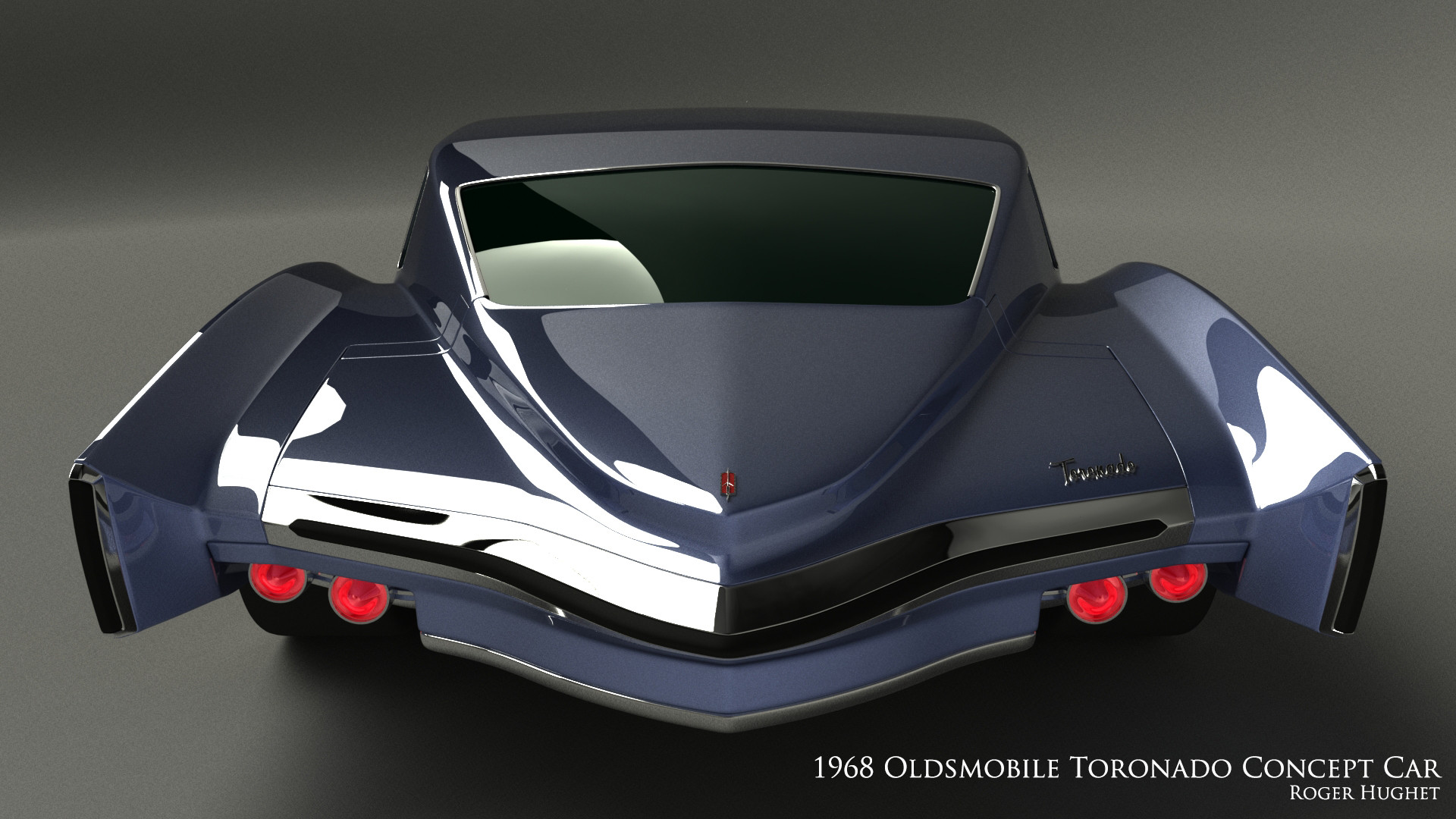 Vic Murillo - 1968 Oldsmobile Toronado Concept Car - Roger Hughet