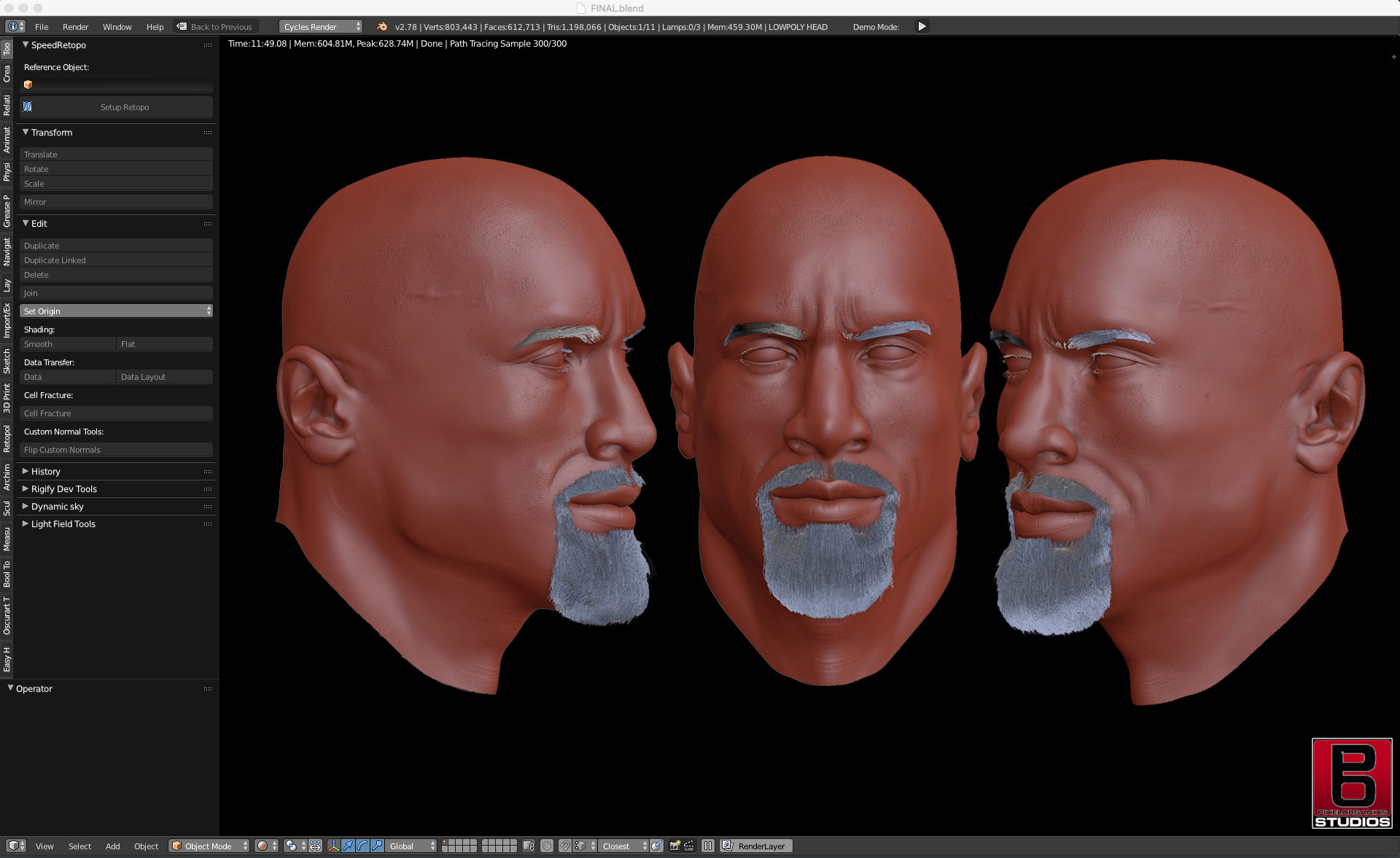 ArtStation - Head Shot Sculpt