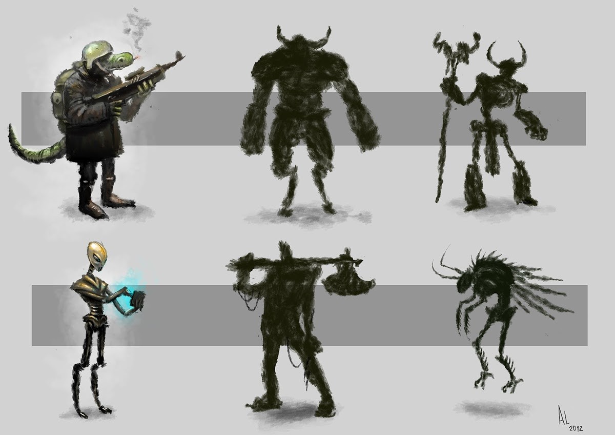 ArtStation - Char Sketches