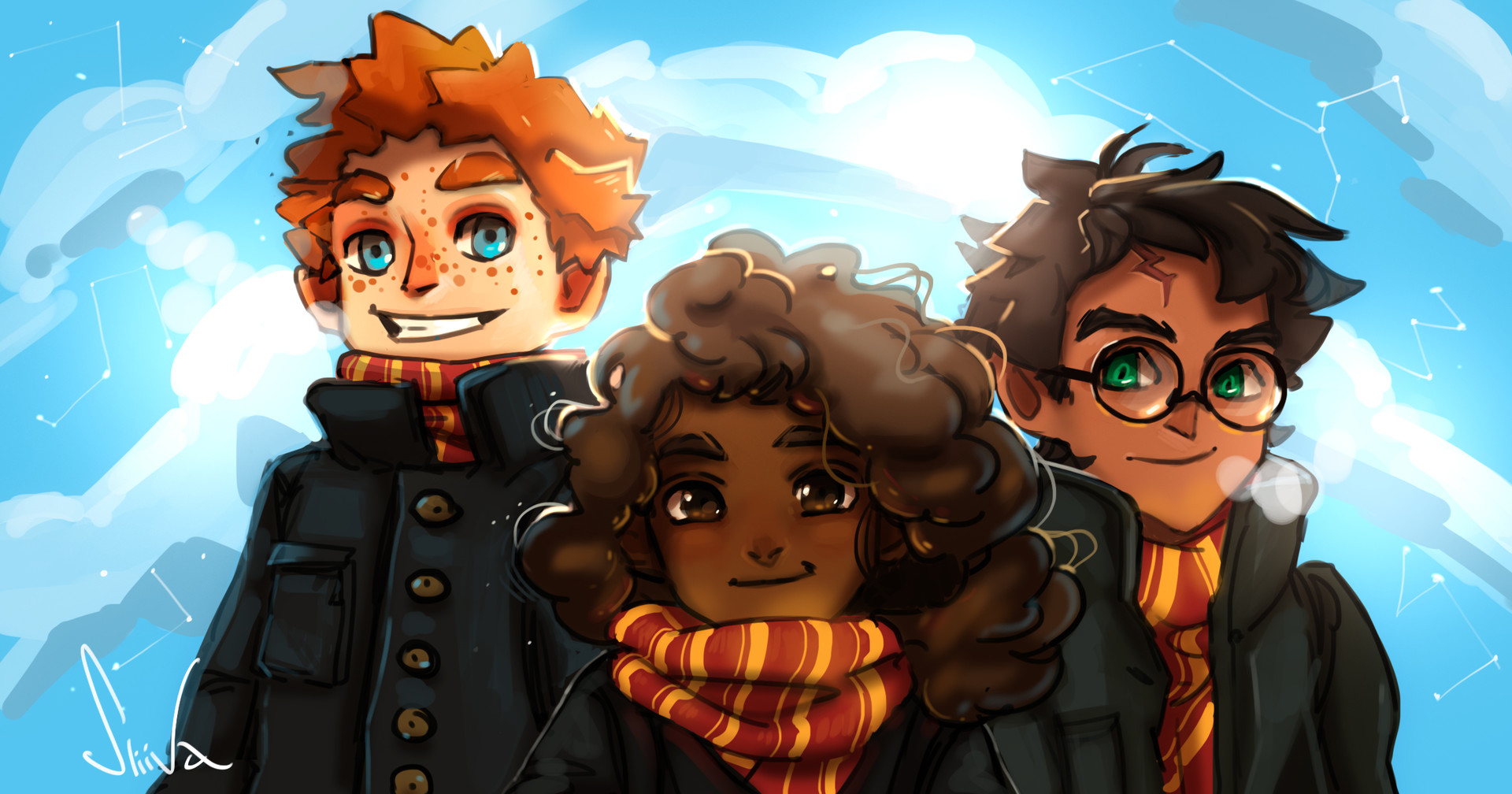ArtStation - Golden Trio