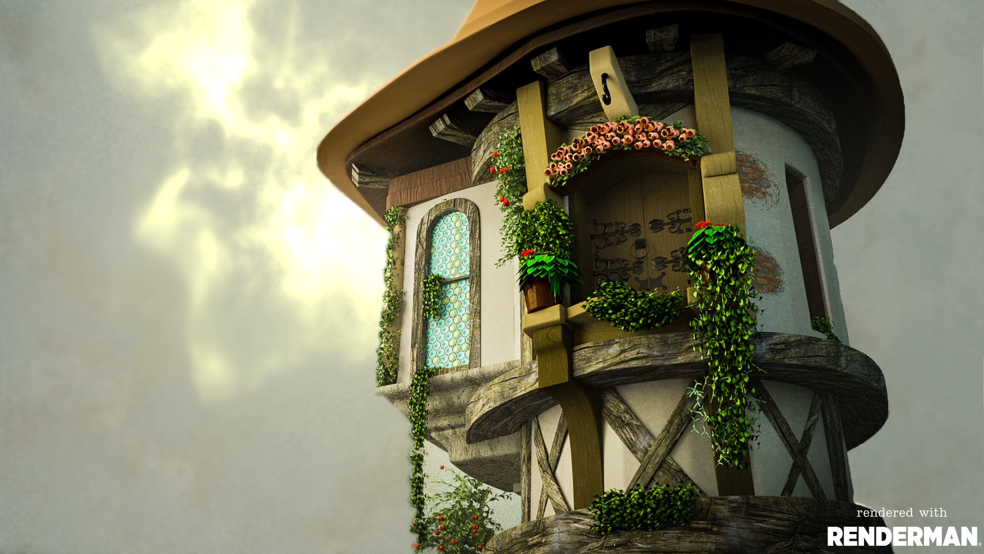 Rapunzel Tower Window