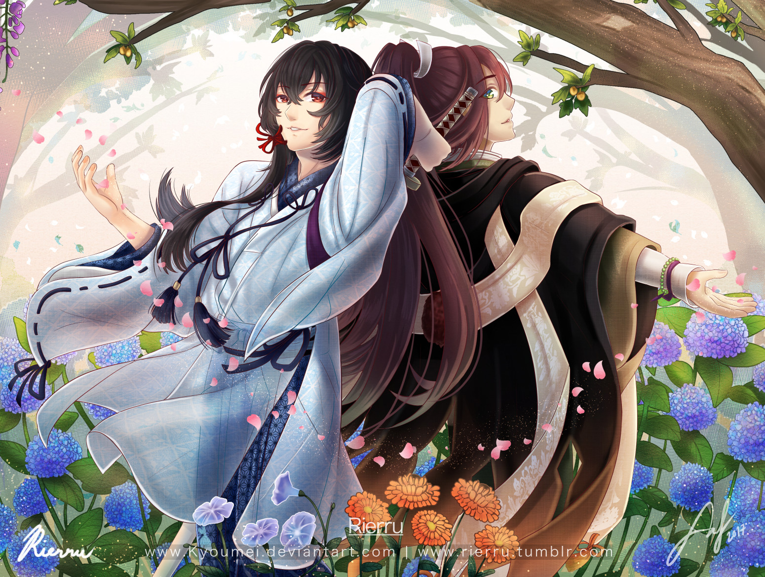 ArtStation - Ken ga Kimi: Sakyo Sagihara and Suzukake