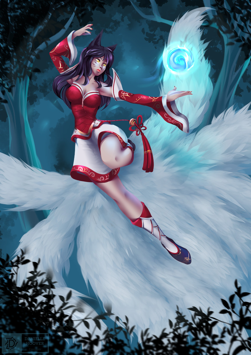 ArtStation - The Ninetailed Fox