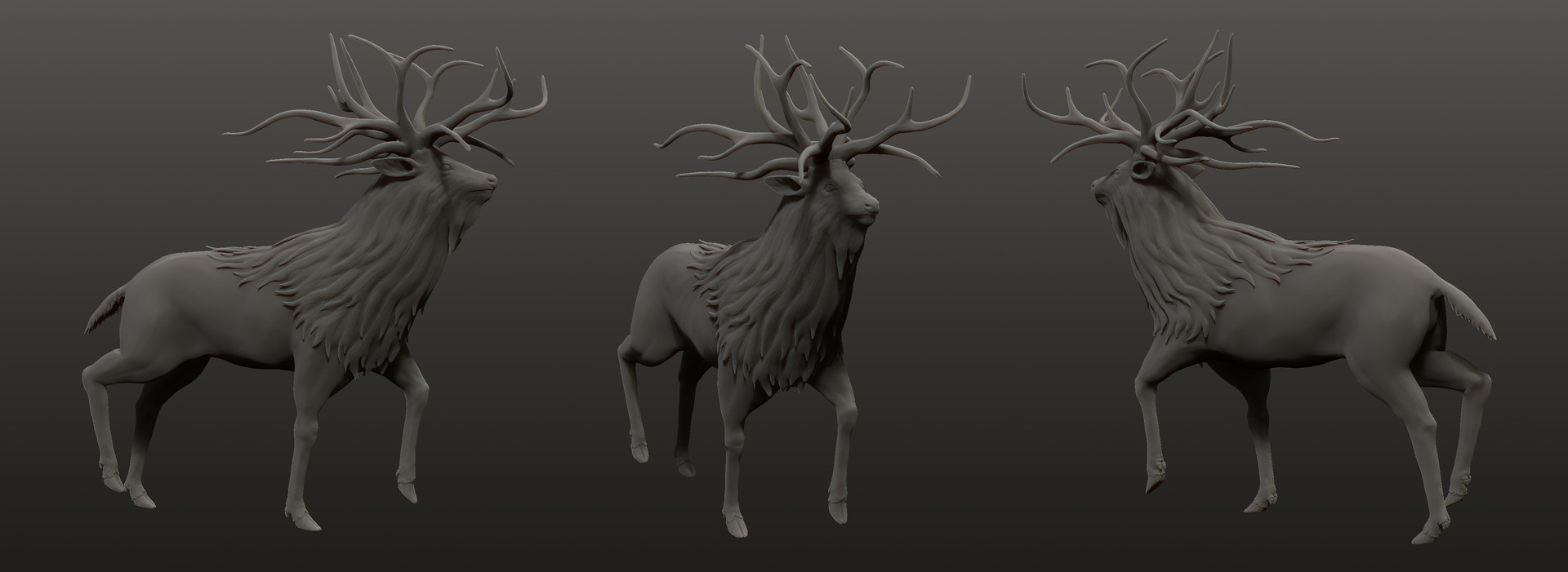 ArtStation - forest king