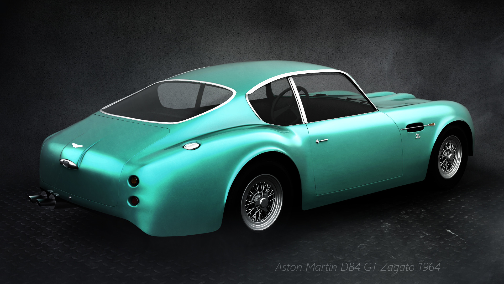 3D Aston Martin DB4 GT Zagato (1964) by Thibault Chapiron — ProUser.Me