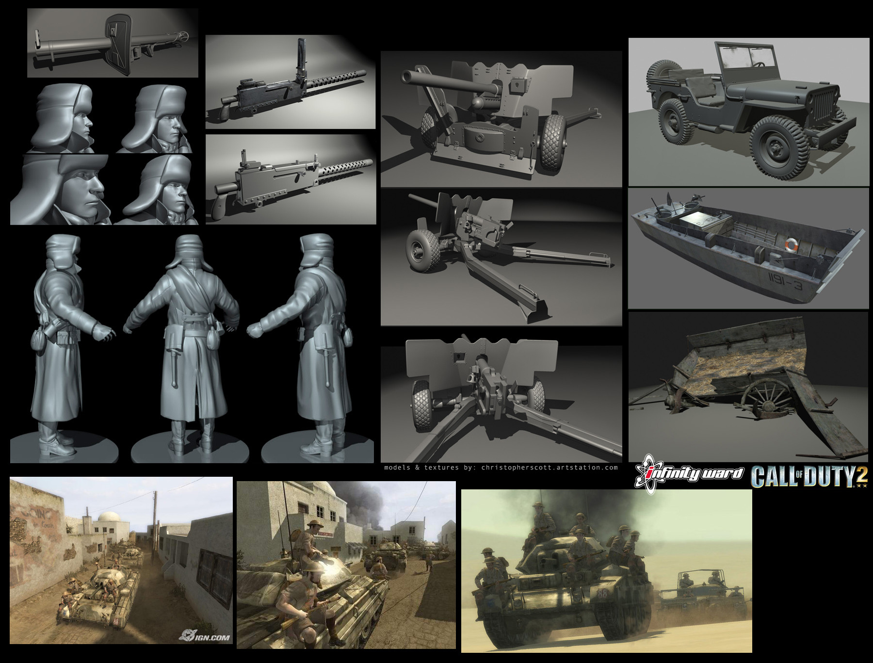 Chris Scott - COD 2 models