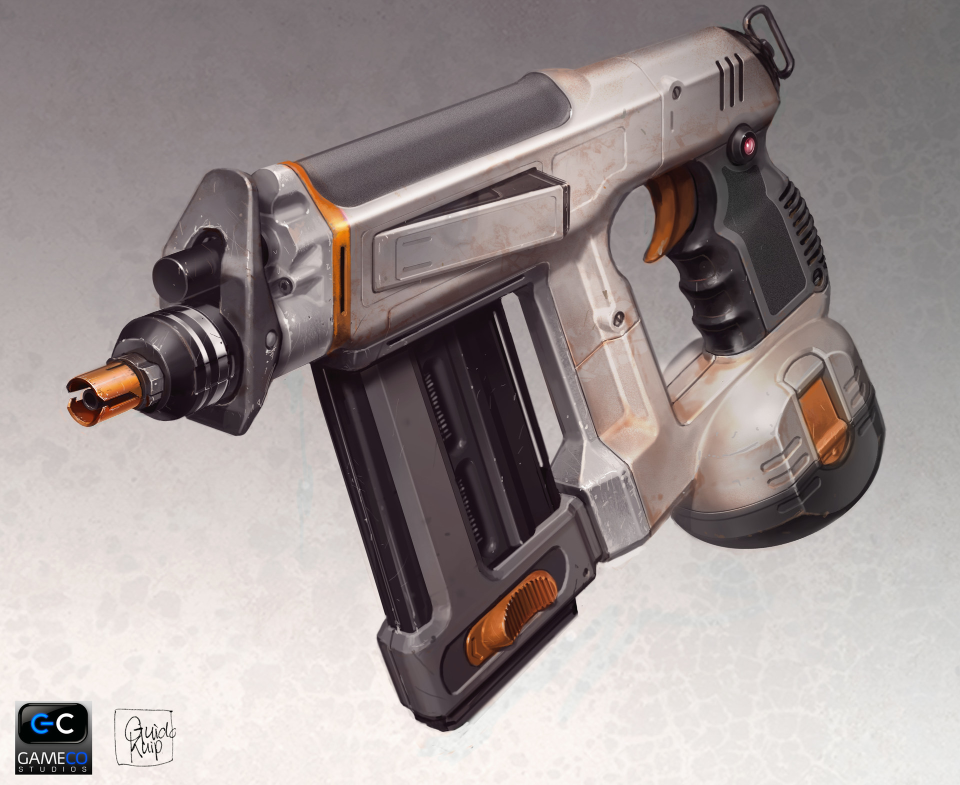ArtStation - Nail gun