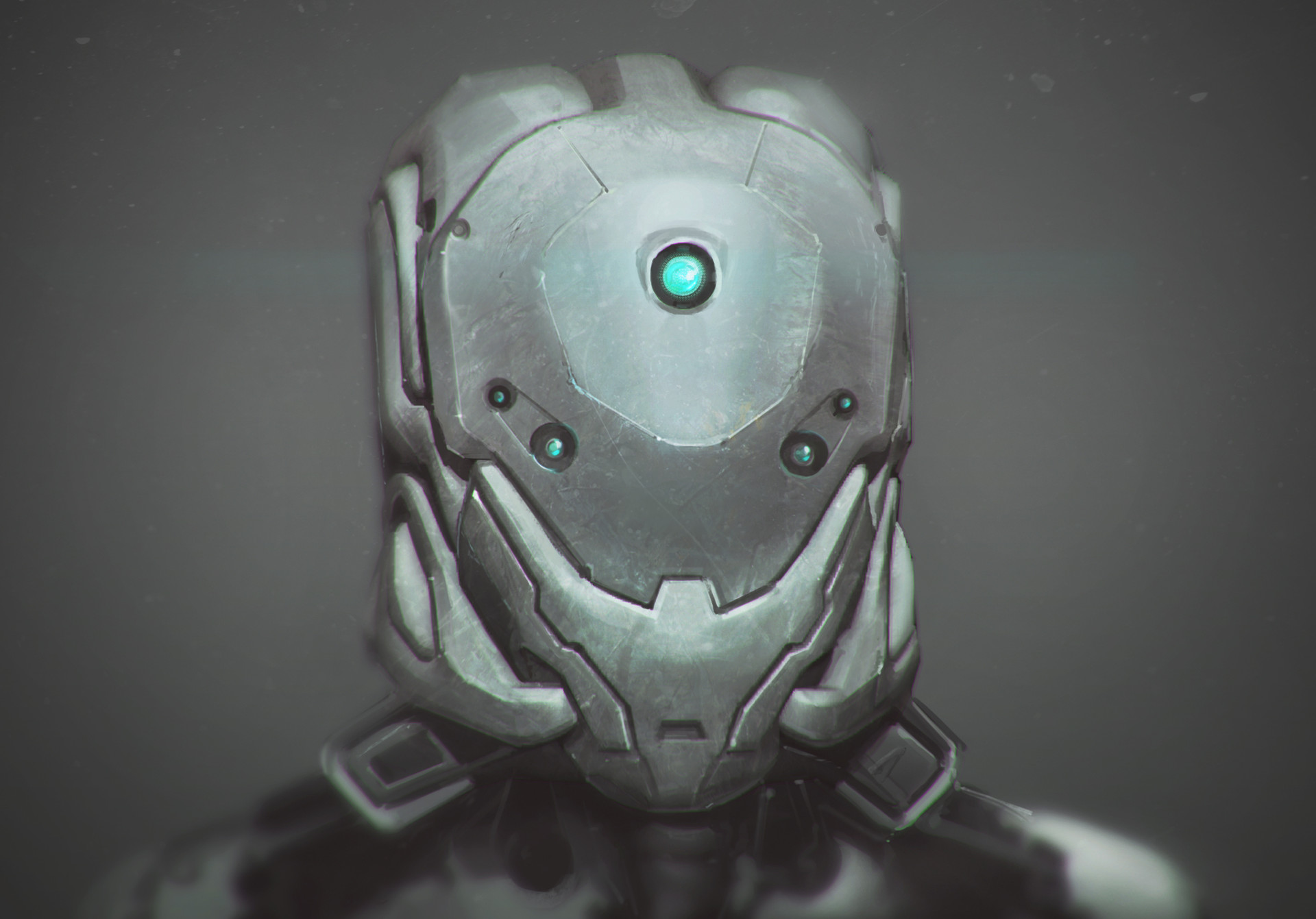 ArtStation - helmet /concept practice