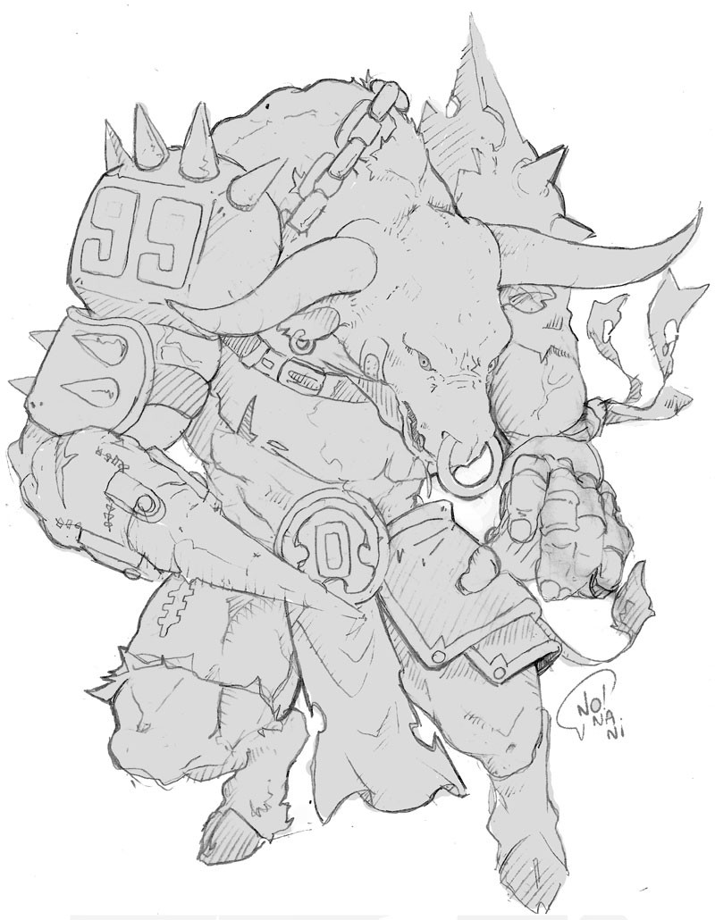 ArtStation - Bull