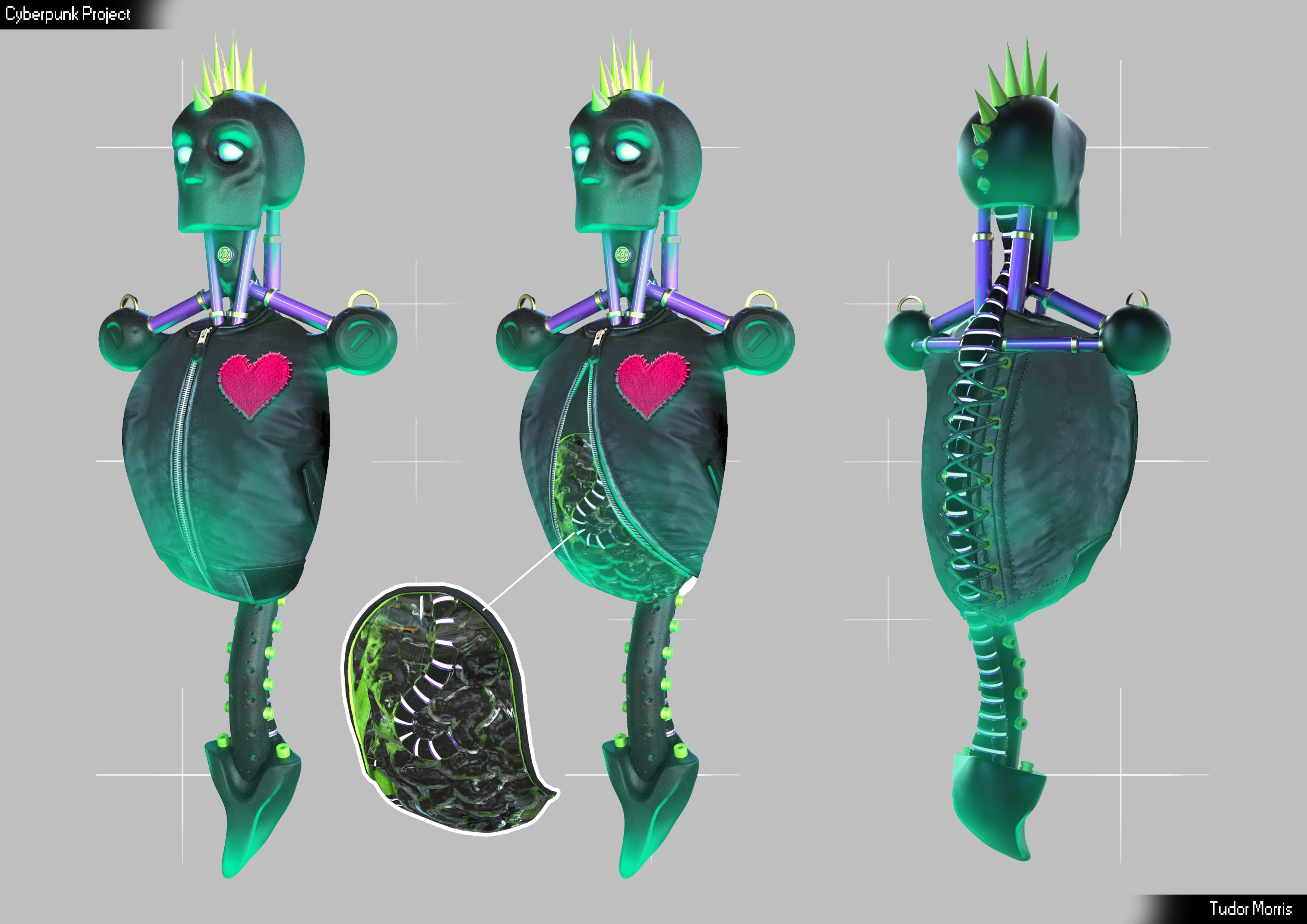 Tudor Morris - Cyberpunk Room