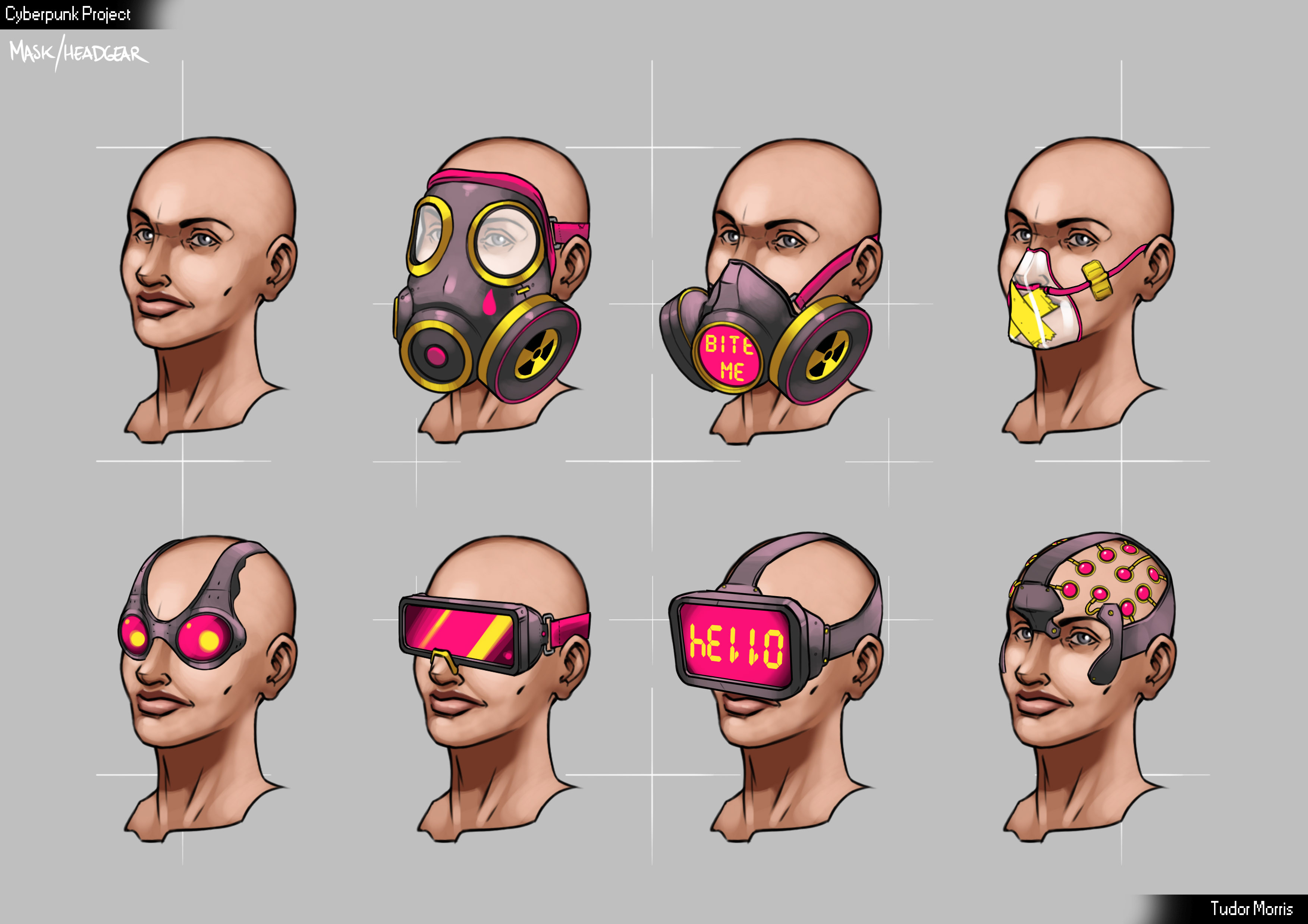 Tudor Morris - Cyberpunk Gal