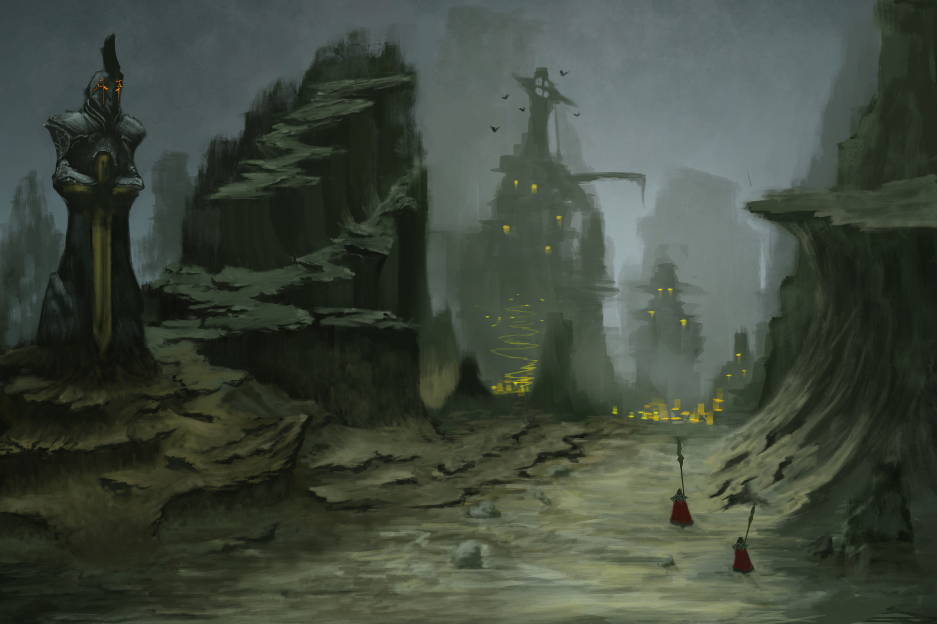 ArtStation - Knight Statue