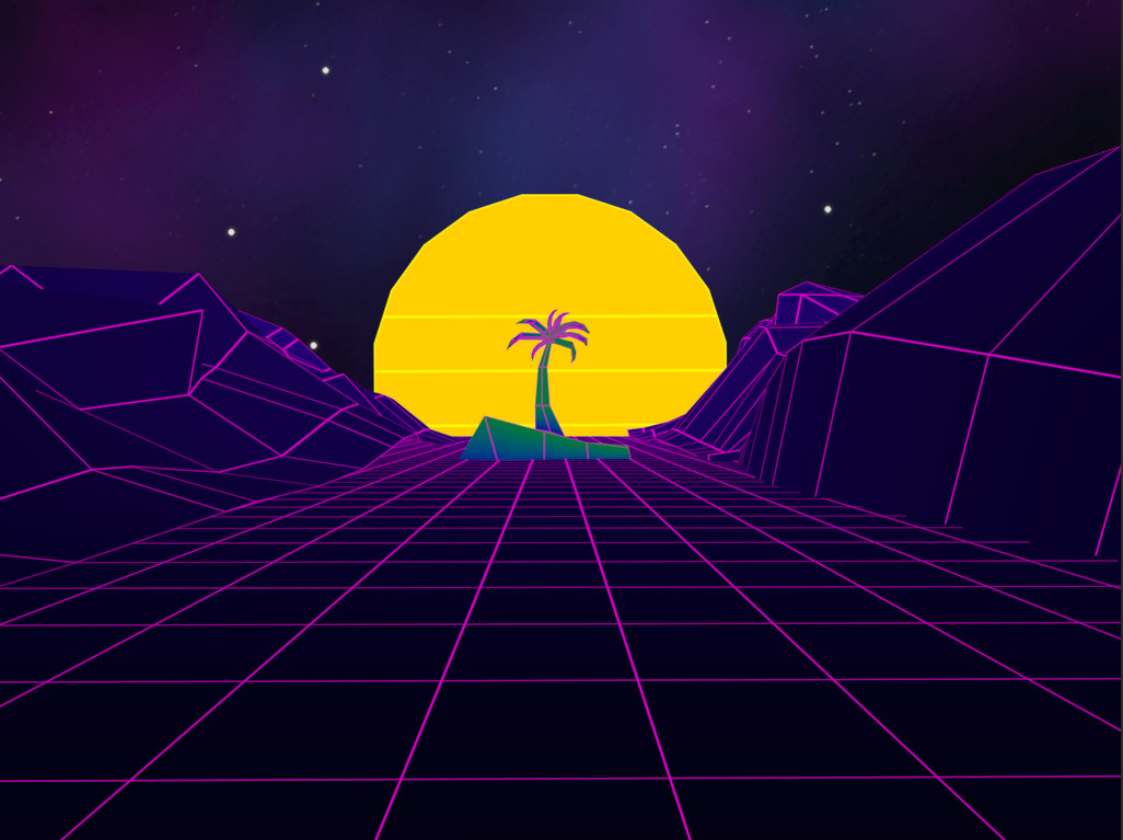 ArtStation - Miami Nights - S Y N T H -W A V E