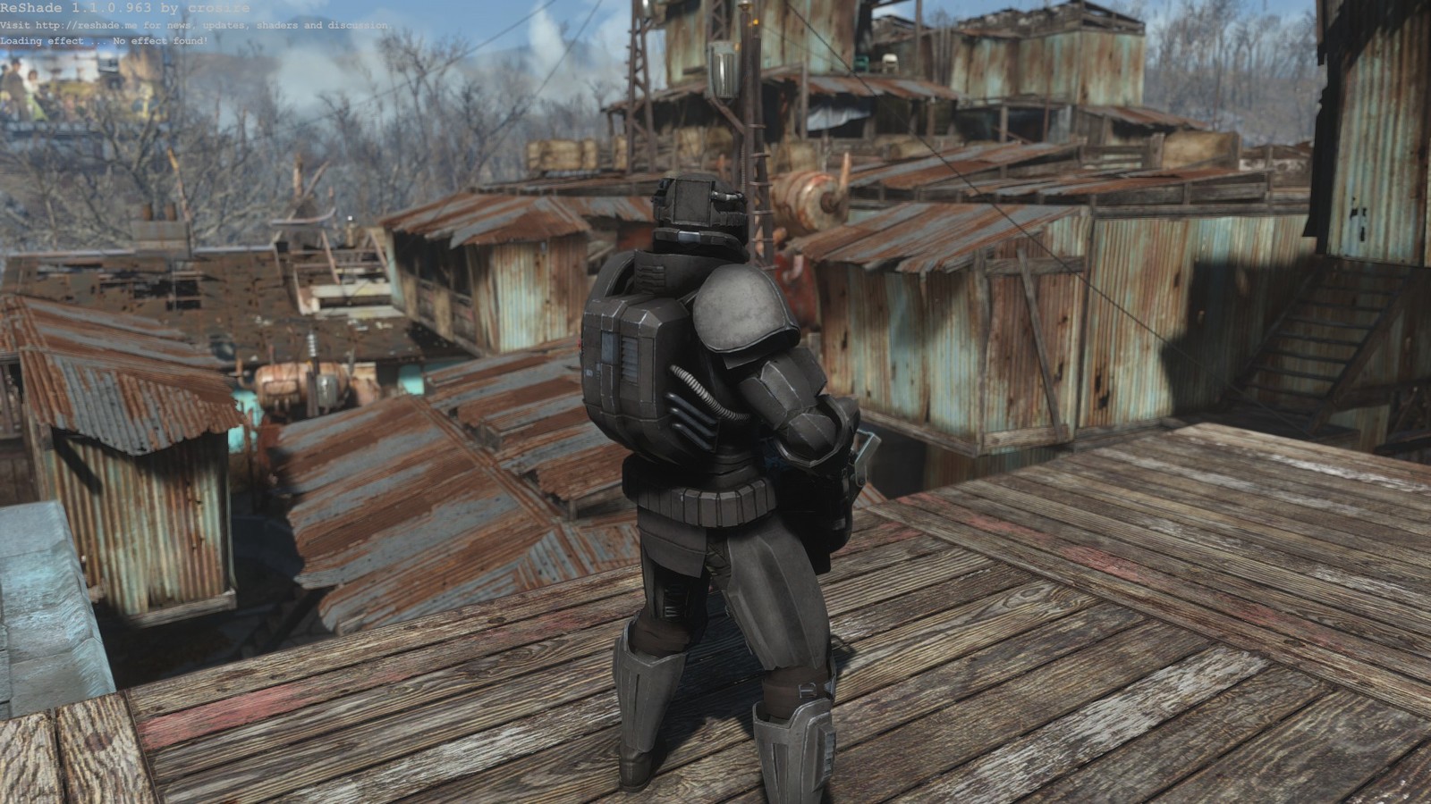 Hannes Kiefer - B-35C Heavy Brotherhood of Steel armor (Fallout 4 mod)