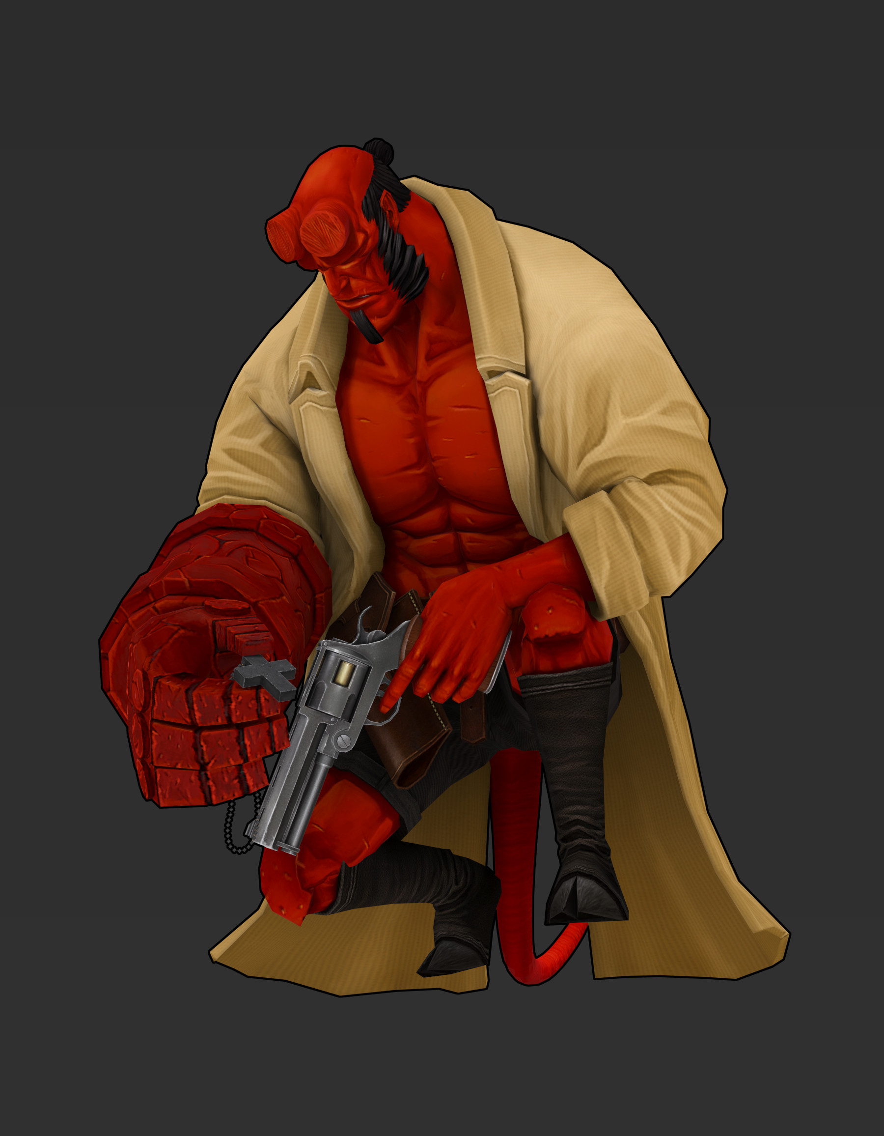 ArtStation - HELL BOY