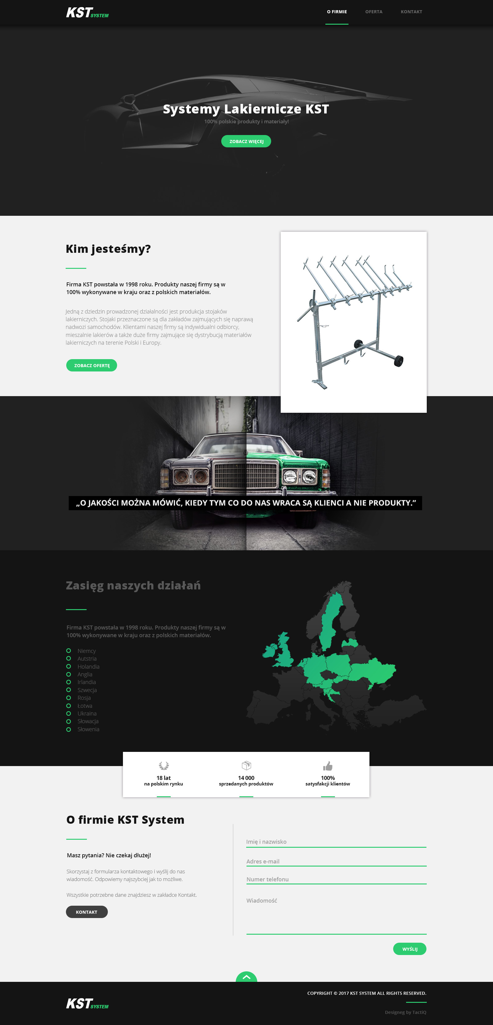 ArtStation - KST website concept