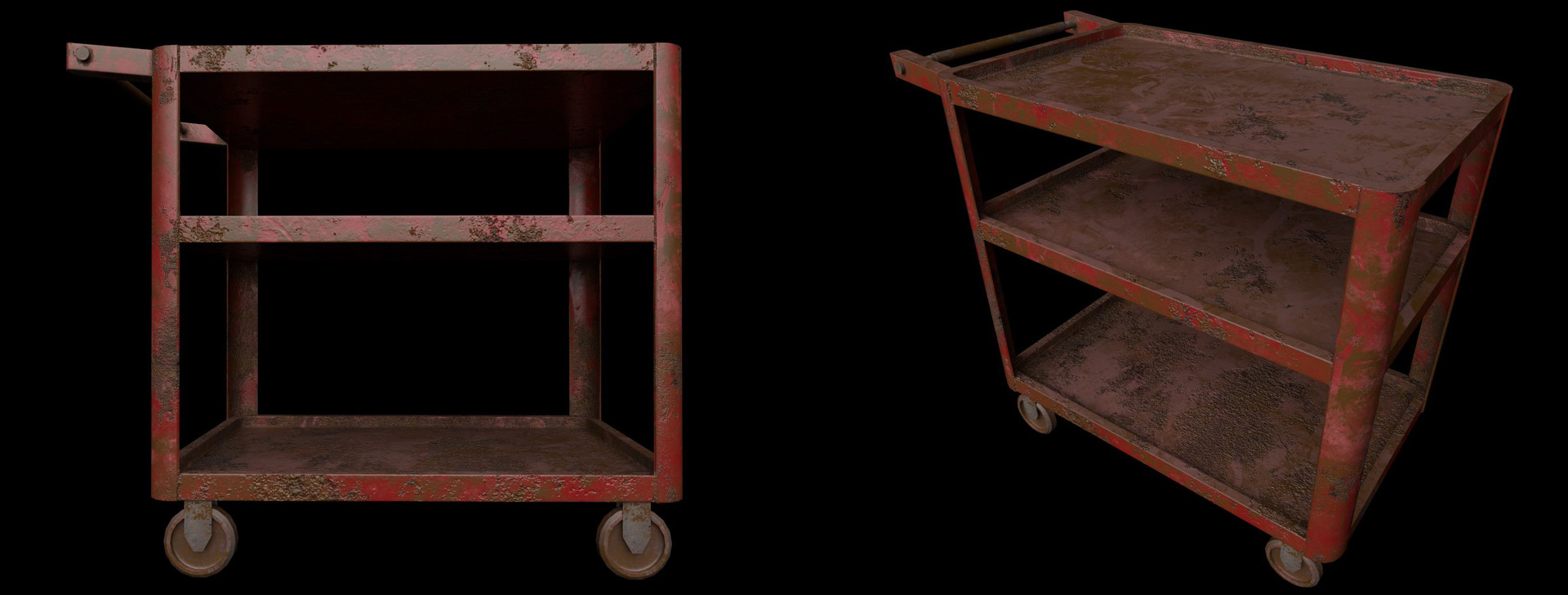 ArtStation - Old Workshop Cart