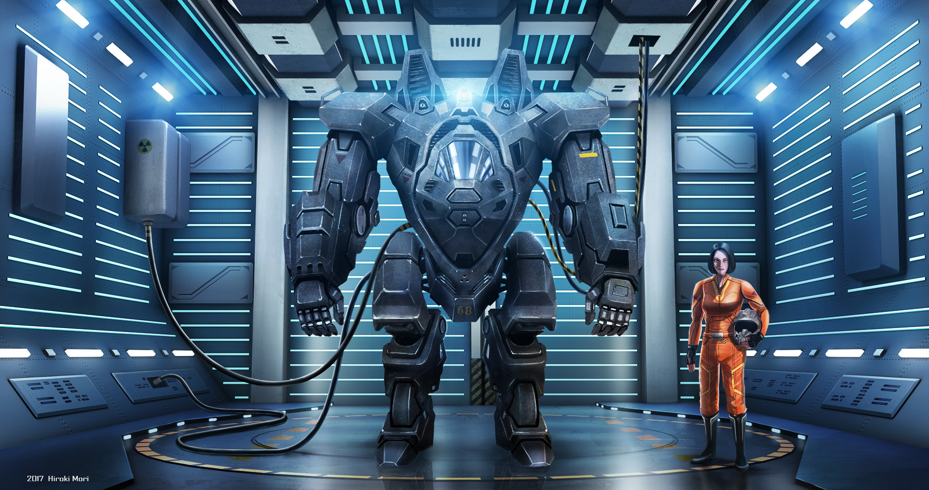 ArtStation - Sci-Fi Powered Armor
